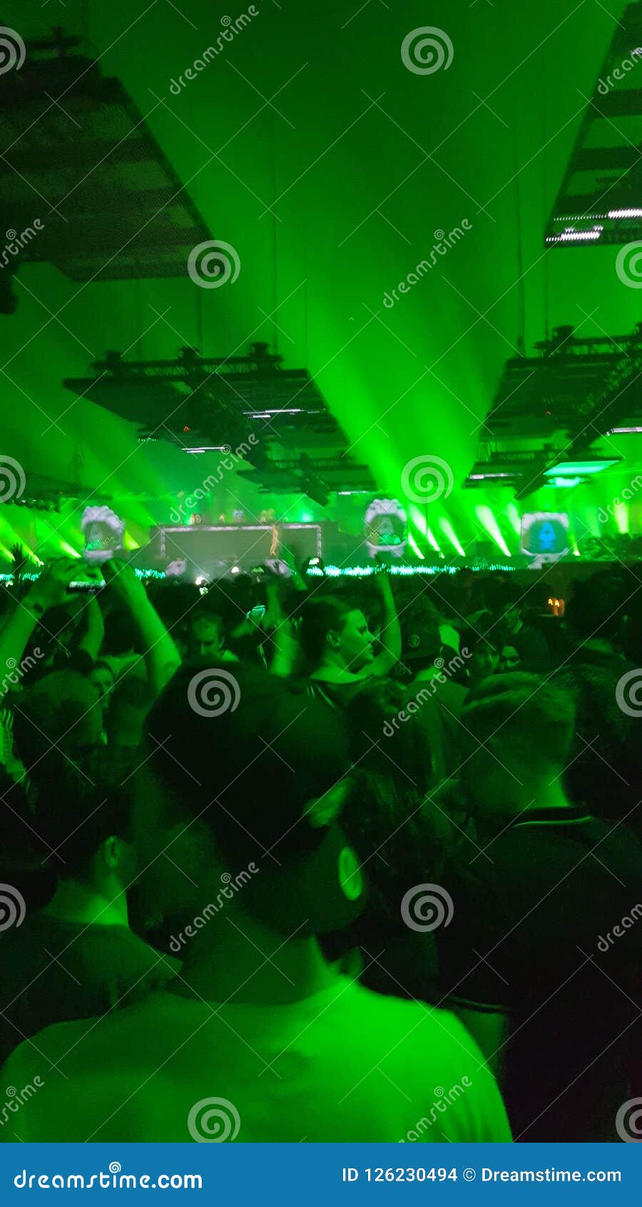 Green lights editorial stock image. Image of lights - 126230494