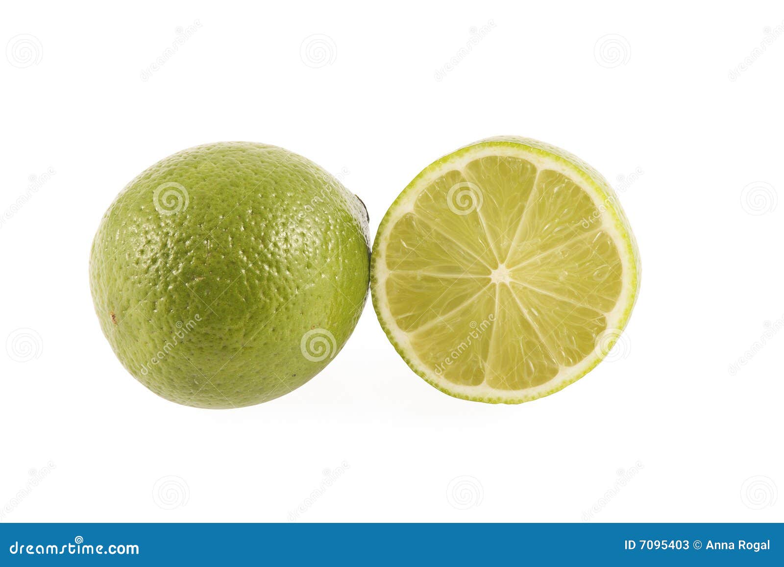 Green Lime and Half of Yellow Lime. Stock Image - Image of liquid ...
