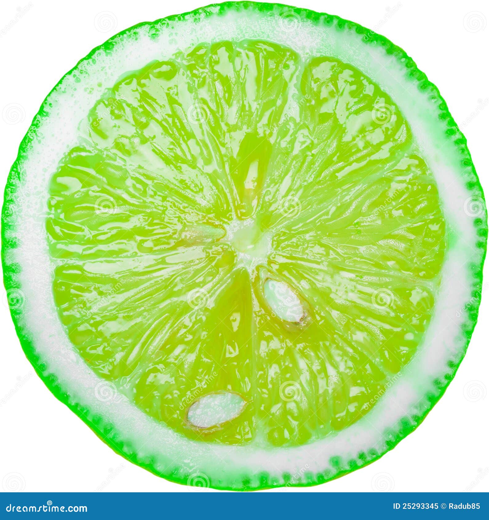 Green Lime Slice stock image. Image of circle, food, citron - 25293345