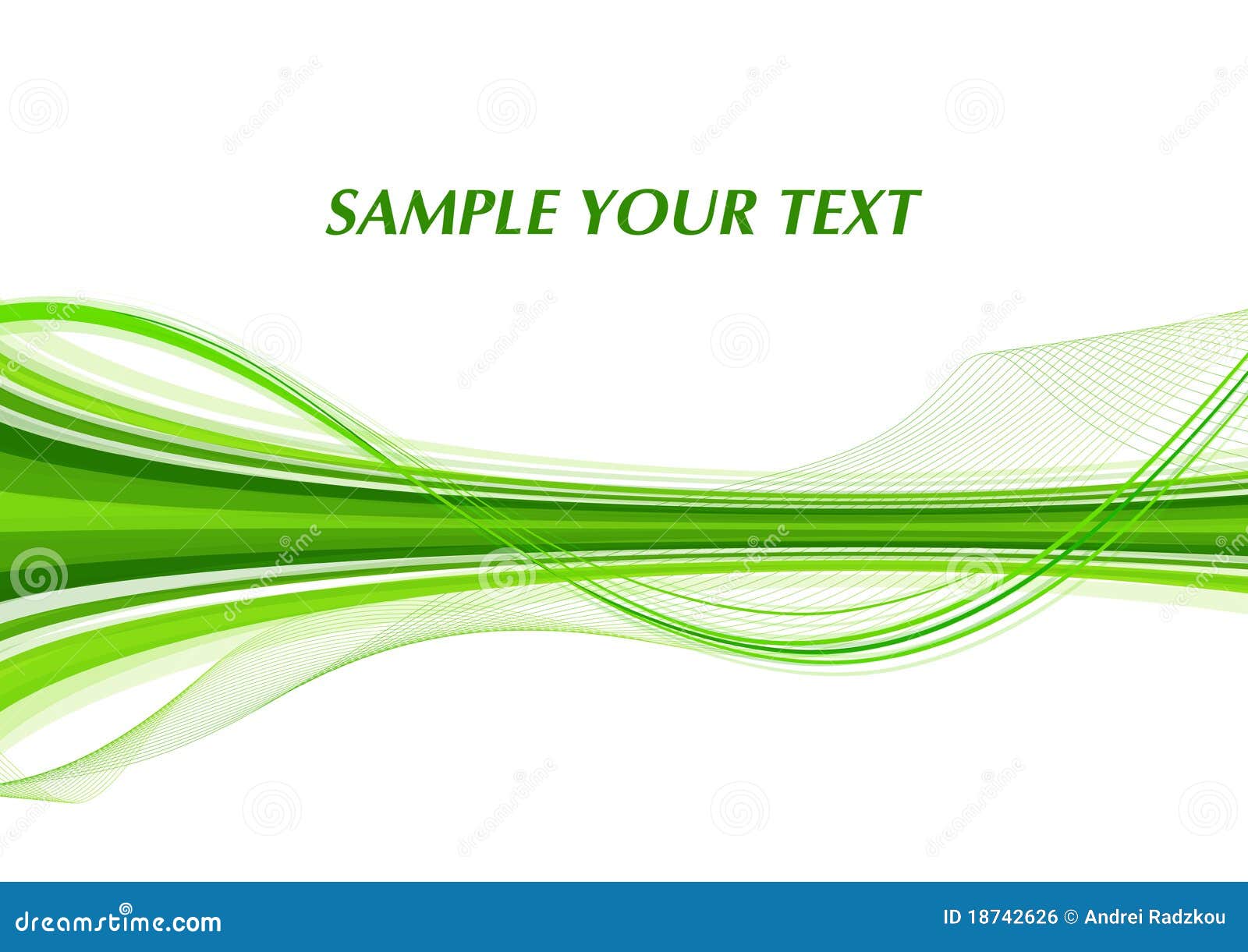 Icomania Brand Three Lines Green Background Clipart