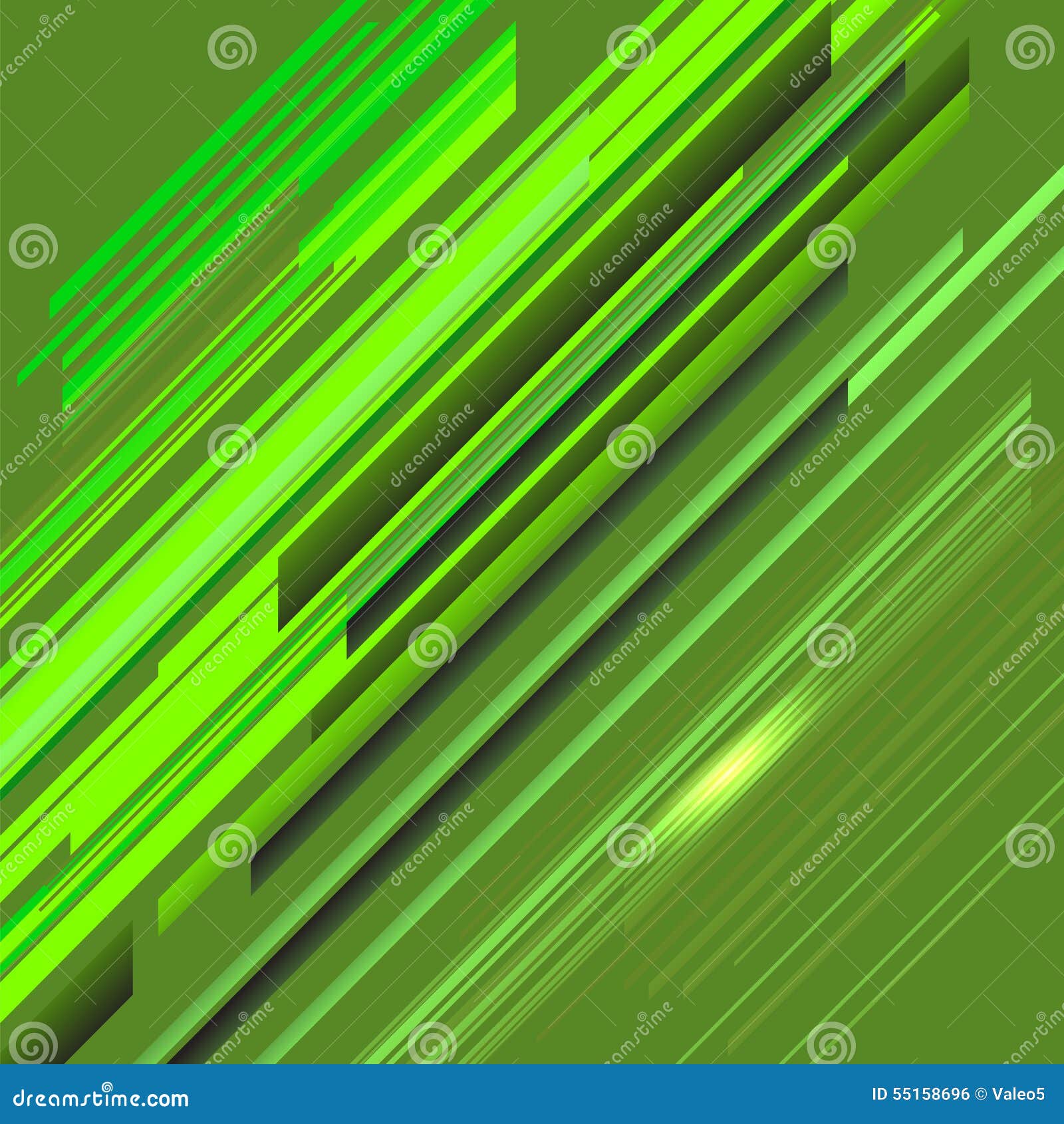 Green Line Background stock vector. Illustration of abstract - 55158696