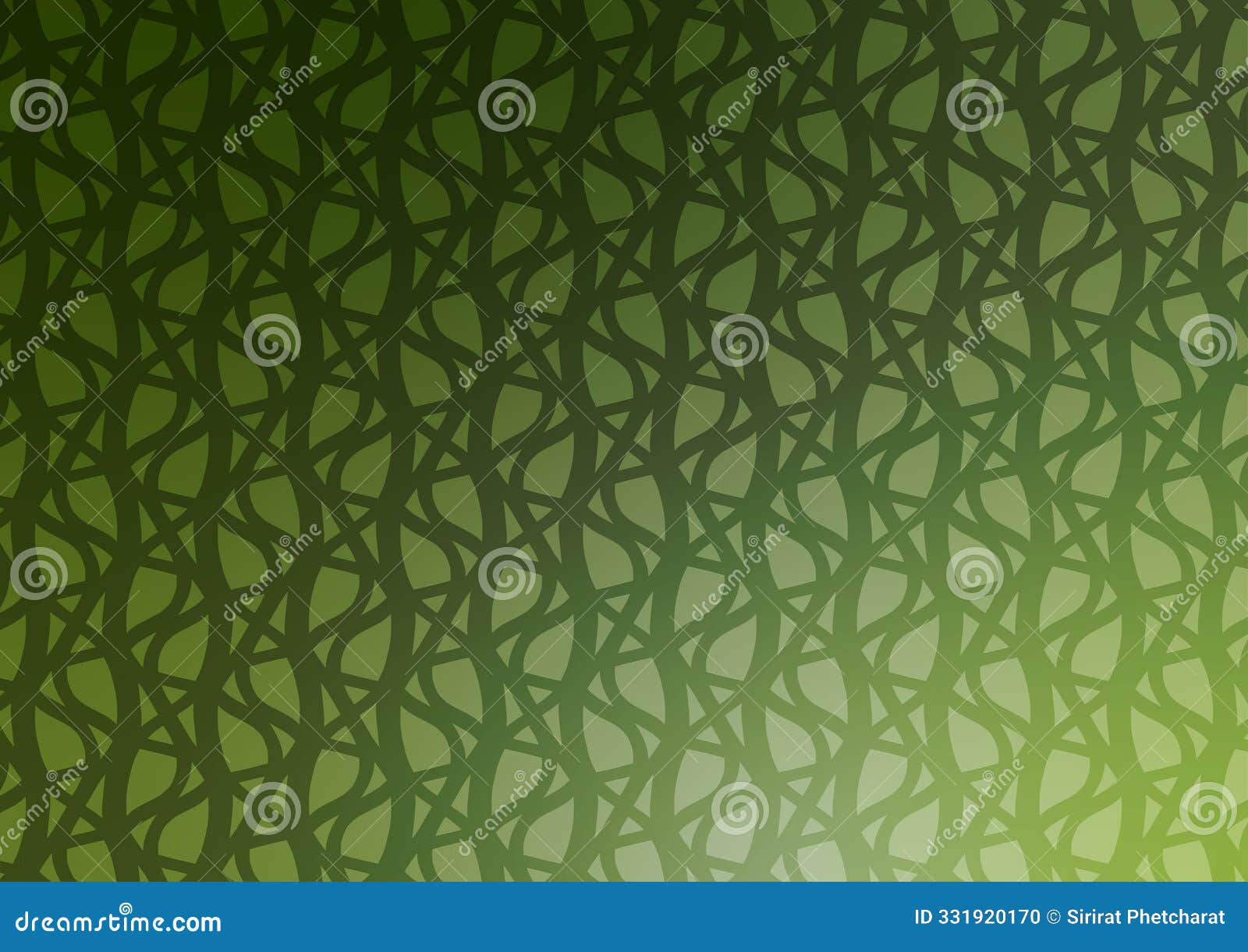 Green Line Curve Abstract Pattern Wave Wallpaper Background Stock ...