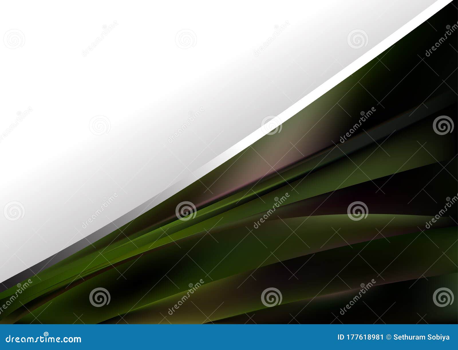 Green Line Element Background Vector Illustration Design Stock Vector ...