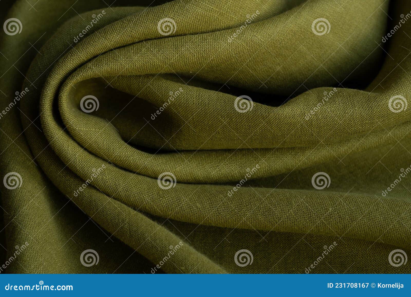 Green Linen Pattern Texture Background Stock Image - Image of copy ...