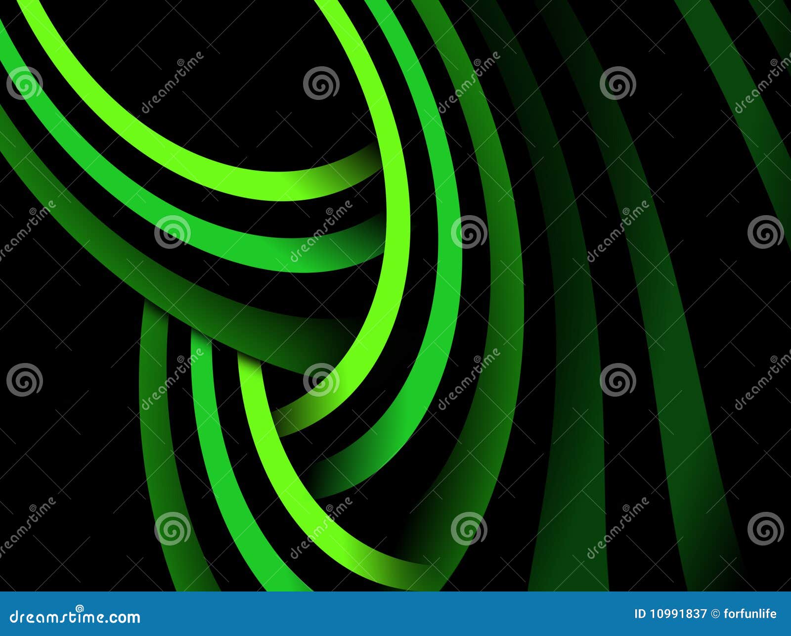 Green lines abstraction stock illustration. Illustration of colour ...