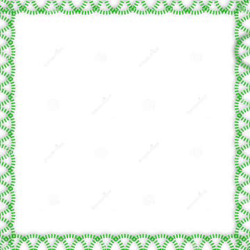 Green Lines Border Frame Design Vector Stock Vector - Illustration of ...