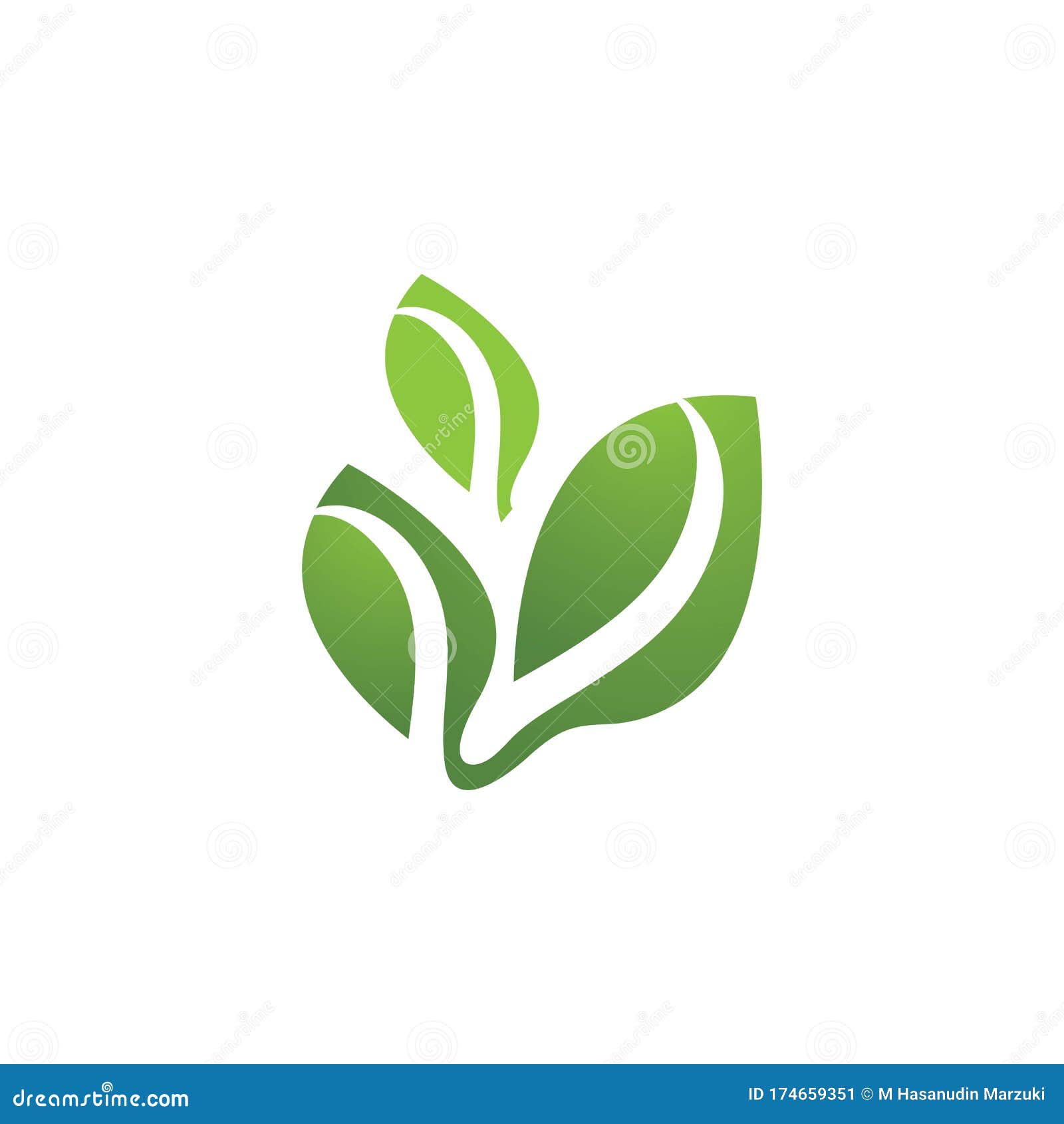 Green live logo stock vector. Illustration of environmental - 174659351