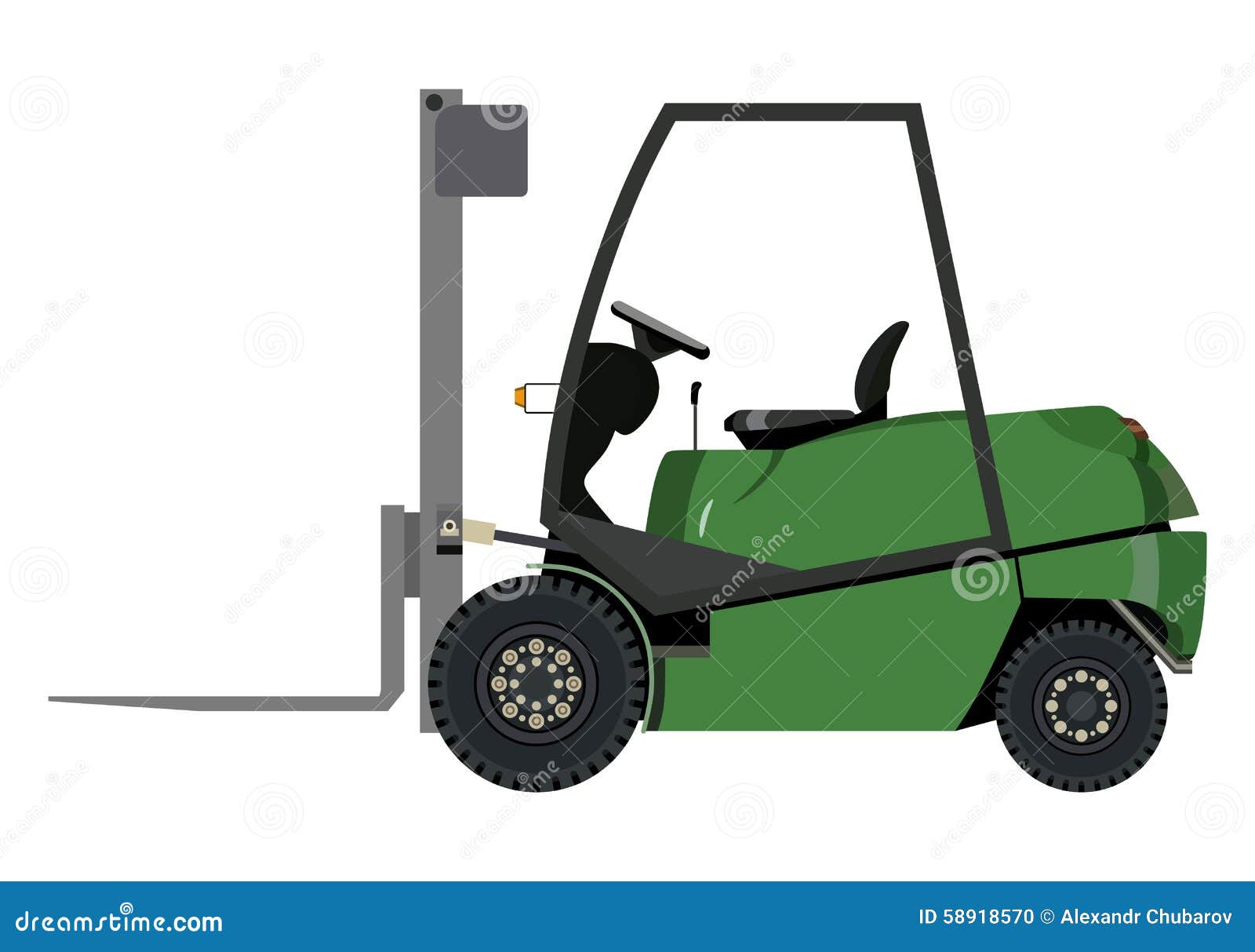 Green loader stock vector. Illustration of business, illustrations ...