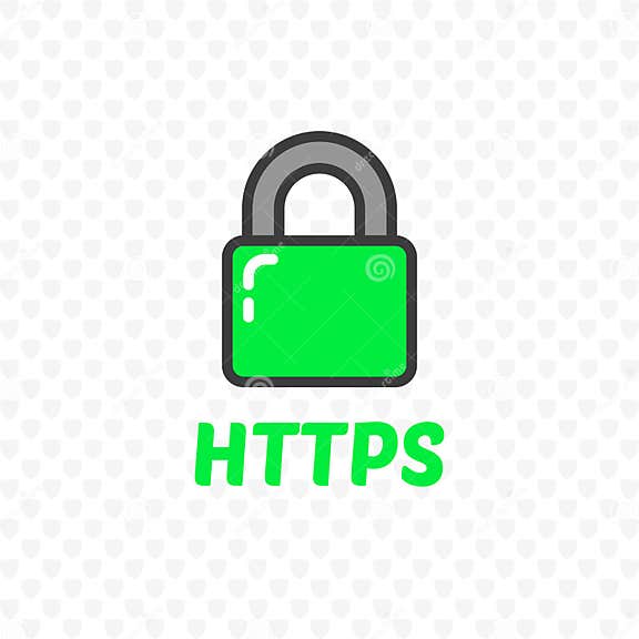 Green lock stock vector. Illustration of graphic, icon - 74423918