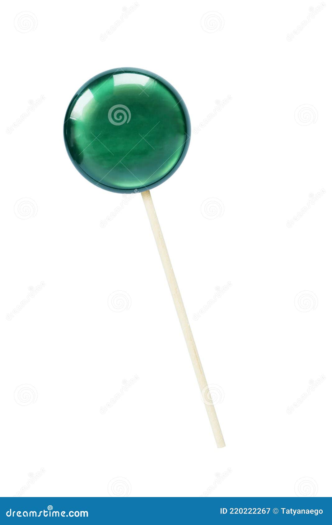 Green lollipop isolated stock image. Image of sugar - 220222267
