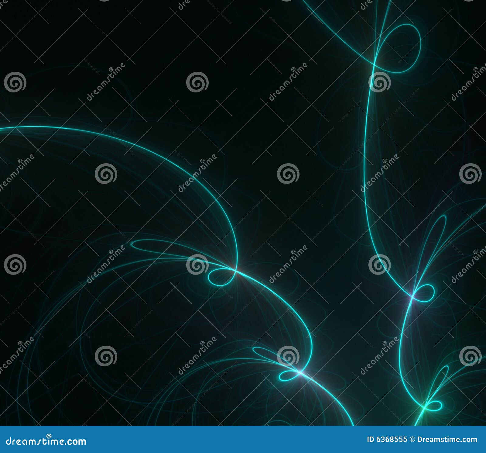 Green Loops Abstract stock illustration. Illustration of copy - 6368555