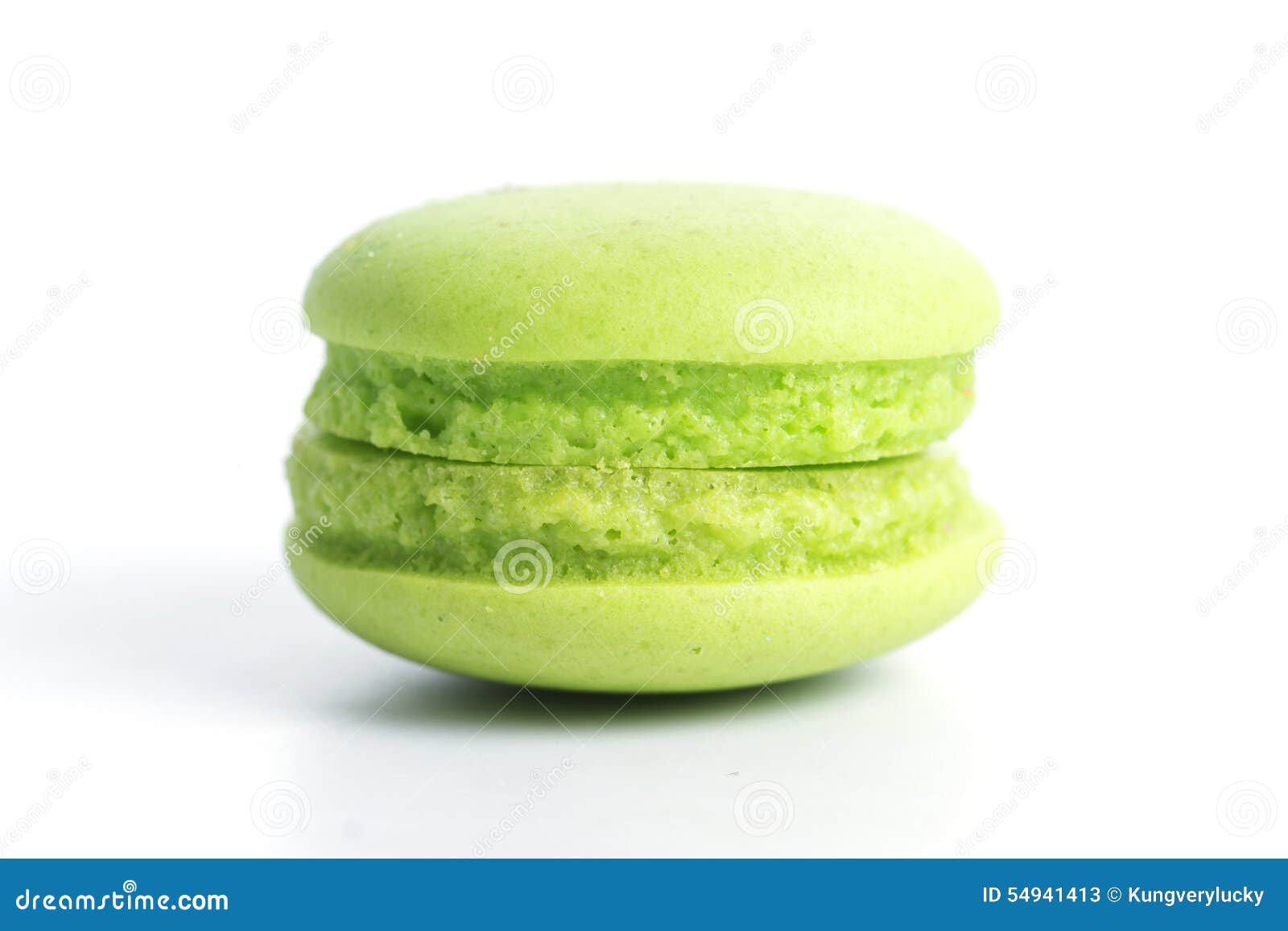 Green Macaron stock image. Image of dessert, gourmet - 54941413
