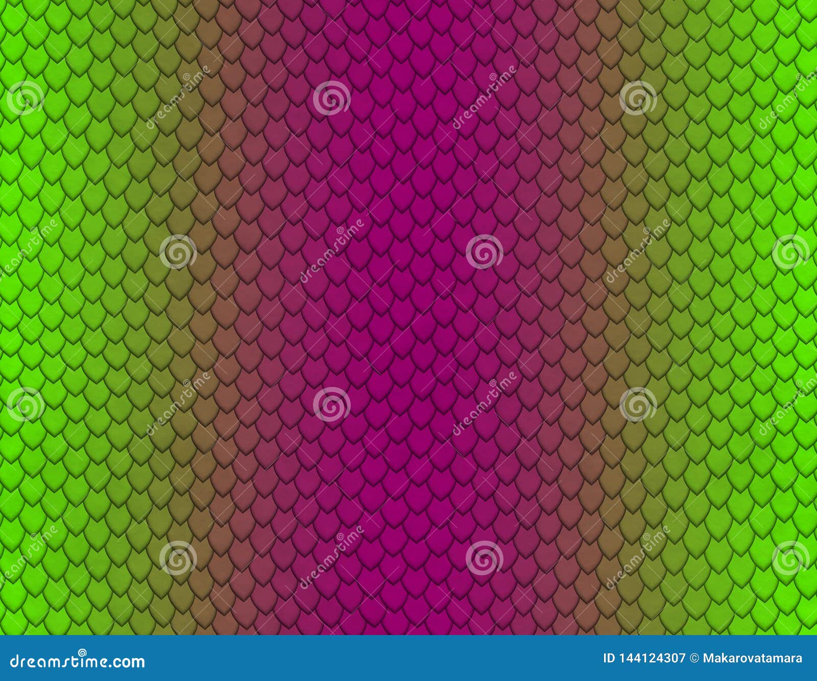 Green and Magenta Gradient Snake Skin Pattern, Sharp Scale Stock ...