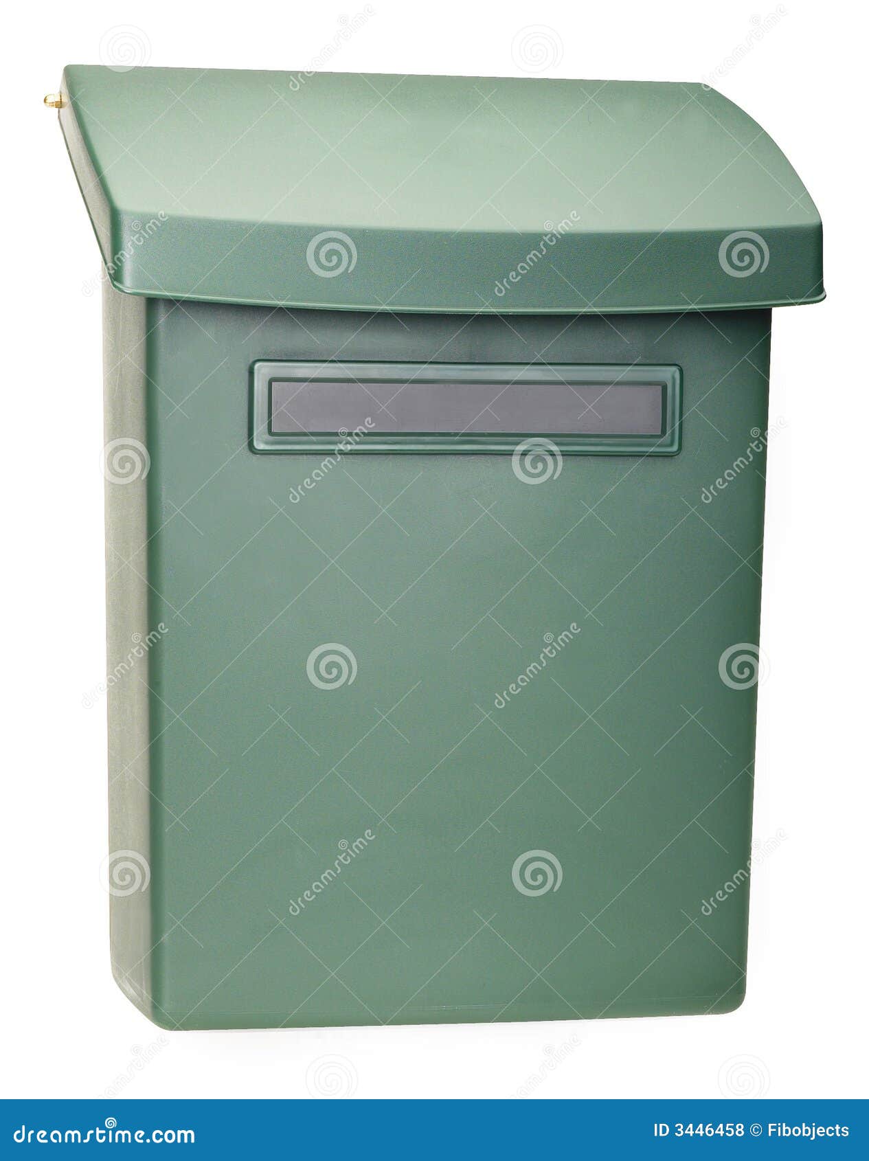 Green Mailbox stock photo. Image of objects, communicate - 3446458