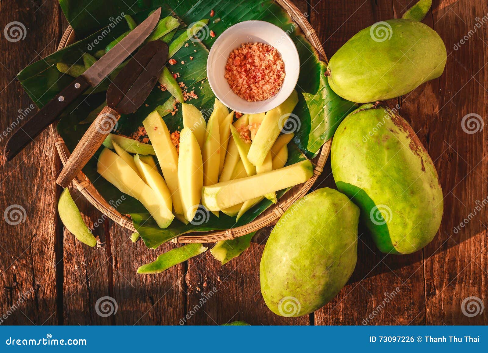 Green Mangoes stock photo. Image of mango, food, asia - 73097226