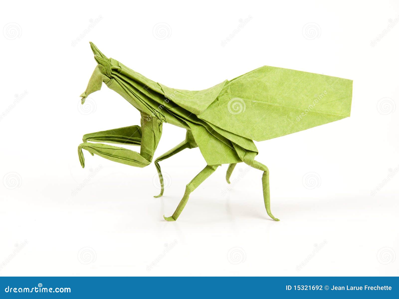 Green mantis origami stock photo. Image of origami, green - 15321692