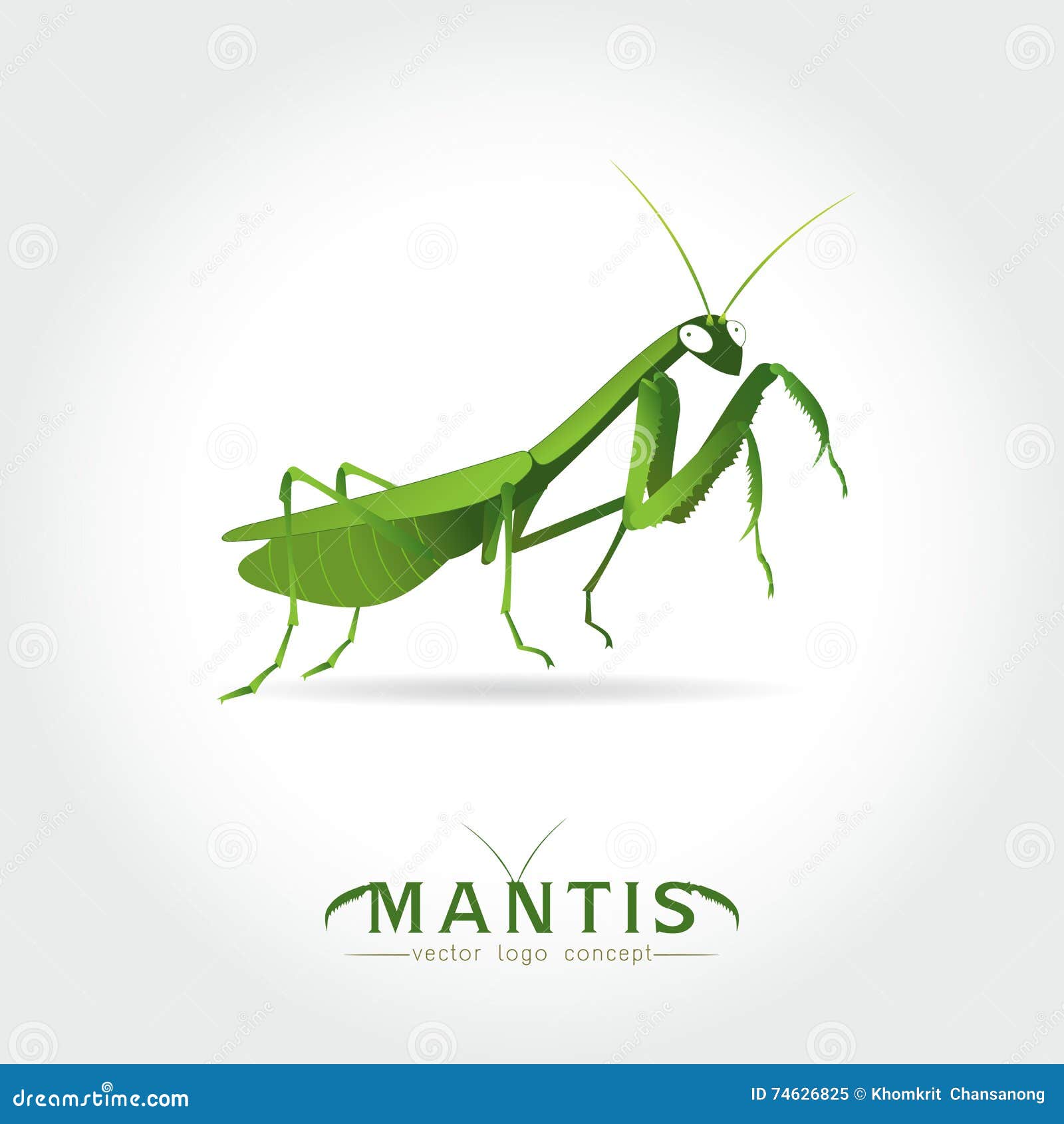 Mantis. Vector Drawing | CartoonDealer.com #139735057