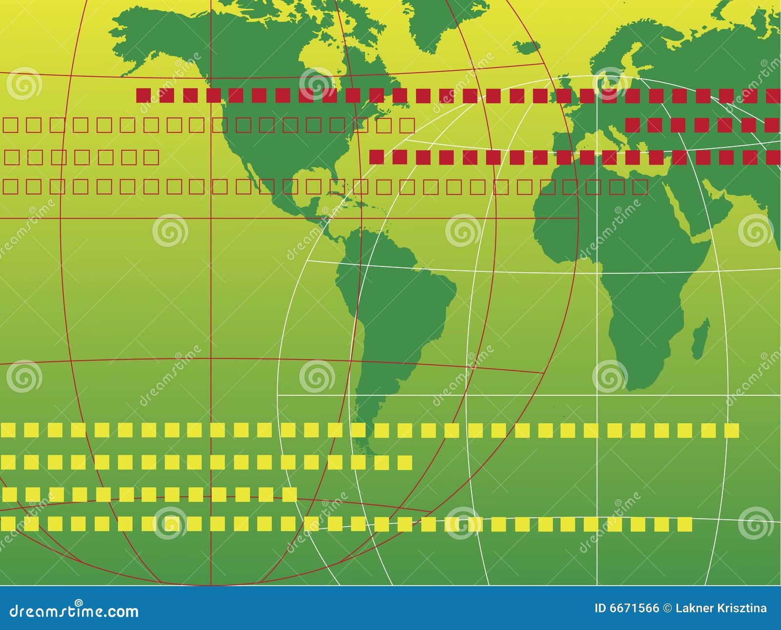 Green map stock vector. Illustration of cartography, sign - 6671566