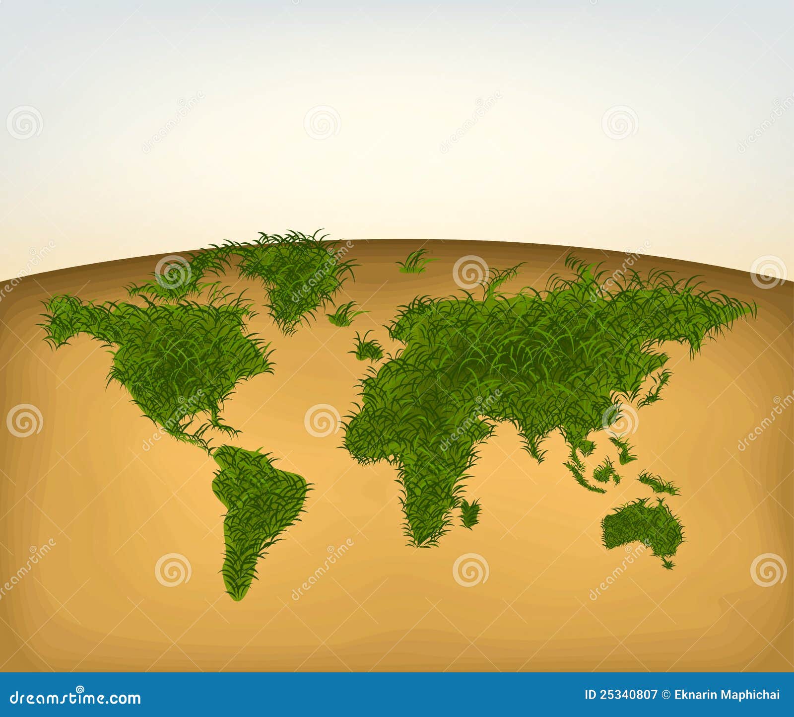 Green map concept stock illustration. Illustration of land - 25340807