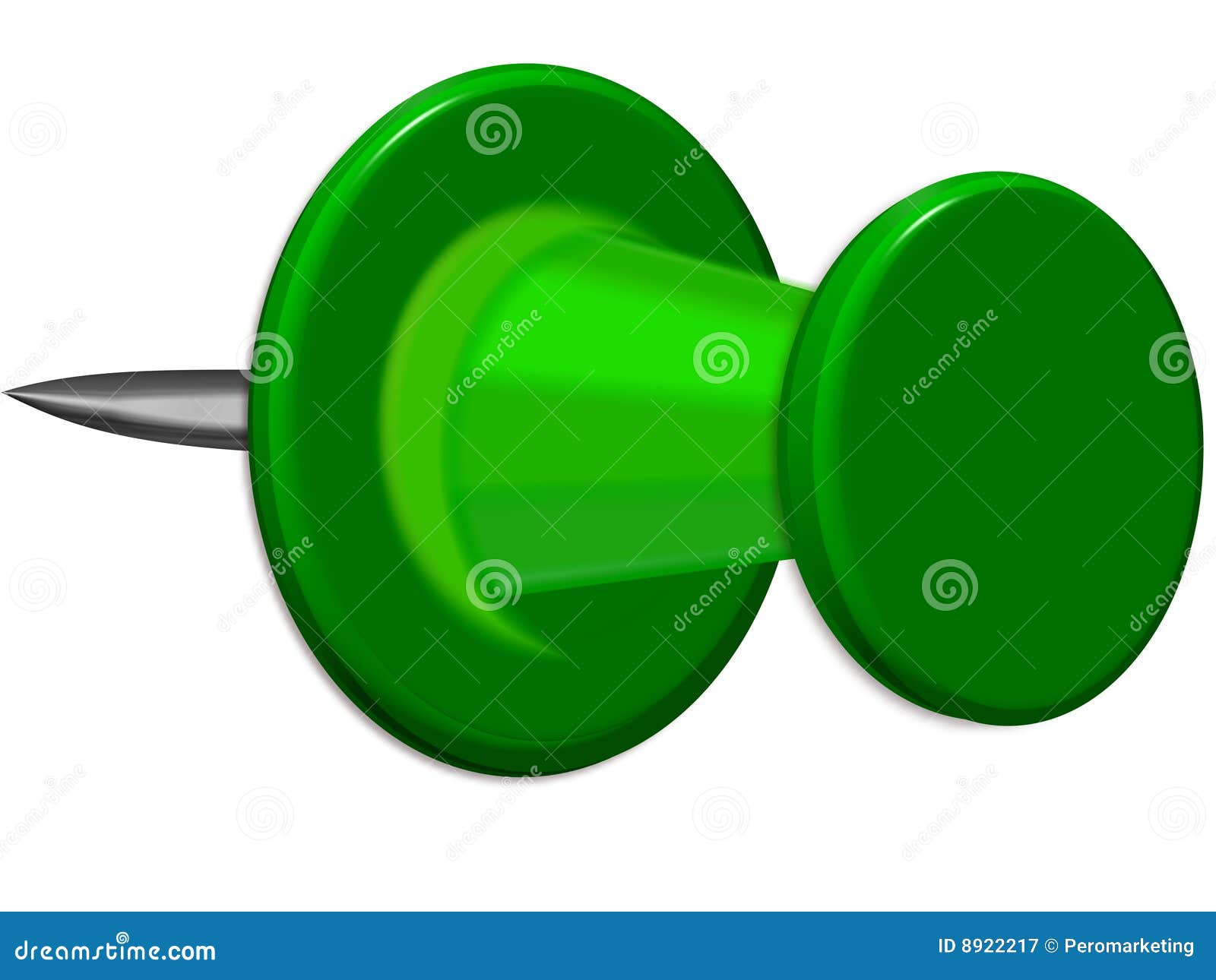 Green map pin on white stock illustration. Illustration of pointed ...