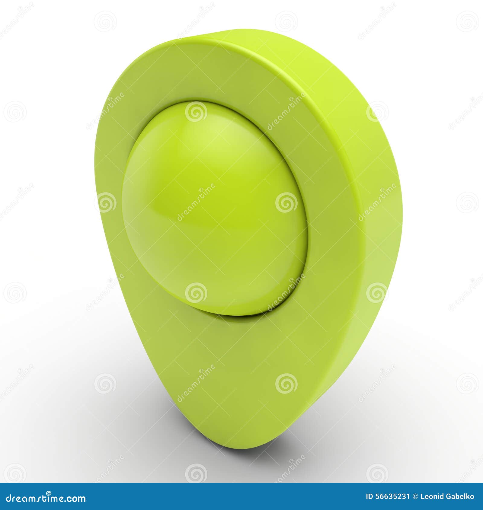 Green map pointer stock illustration. Illustration of isolated - 56635231