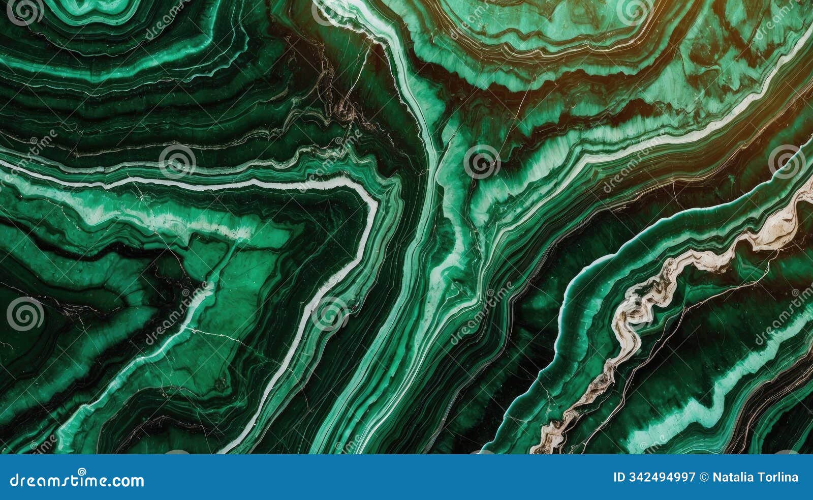 Green Marble Slab with Dynamic White Veins Stock Illustration ...