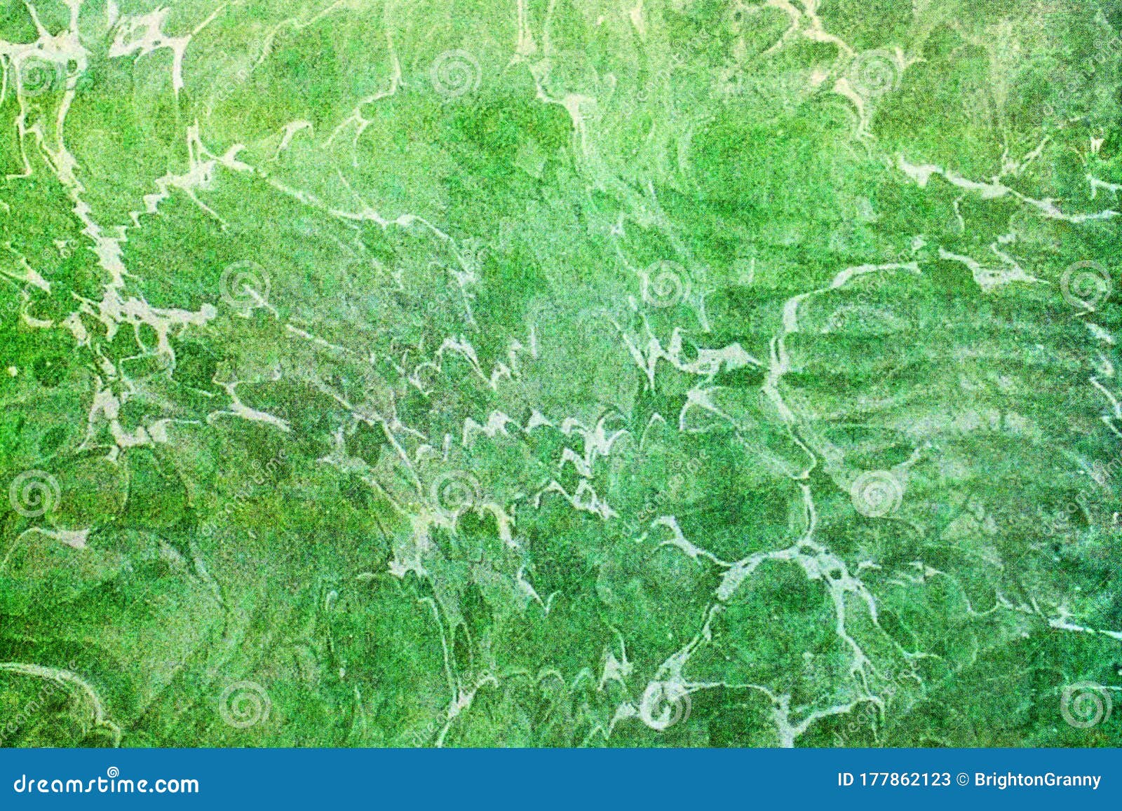 Green Marbled Paper Background Stock Illustration - Illustration of ...
