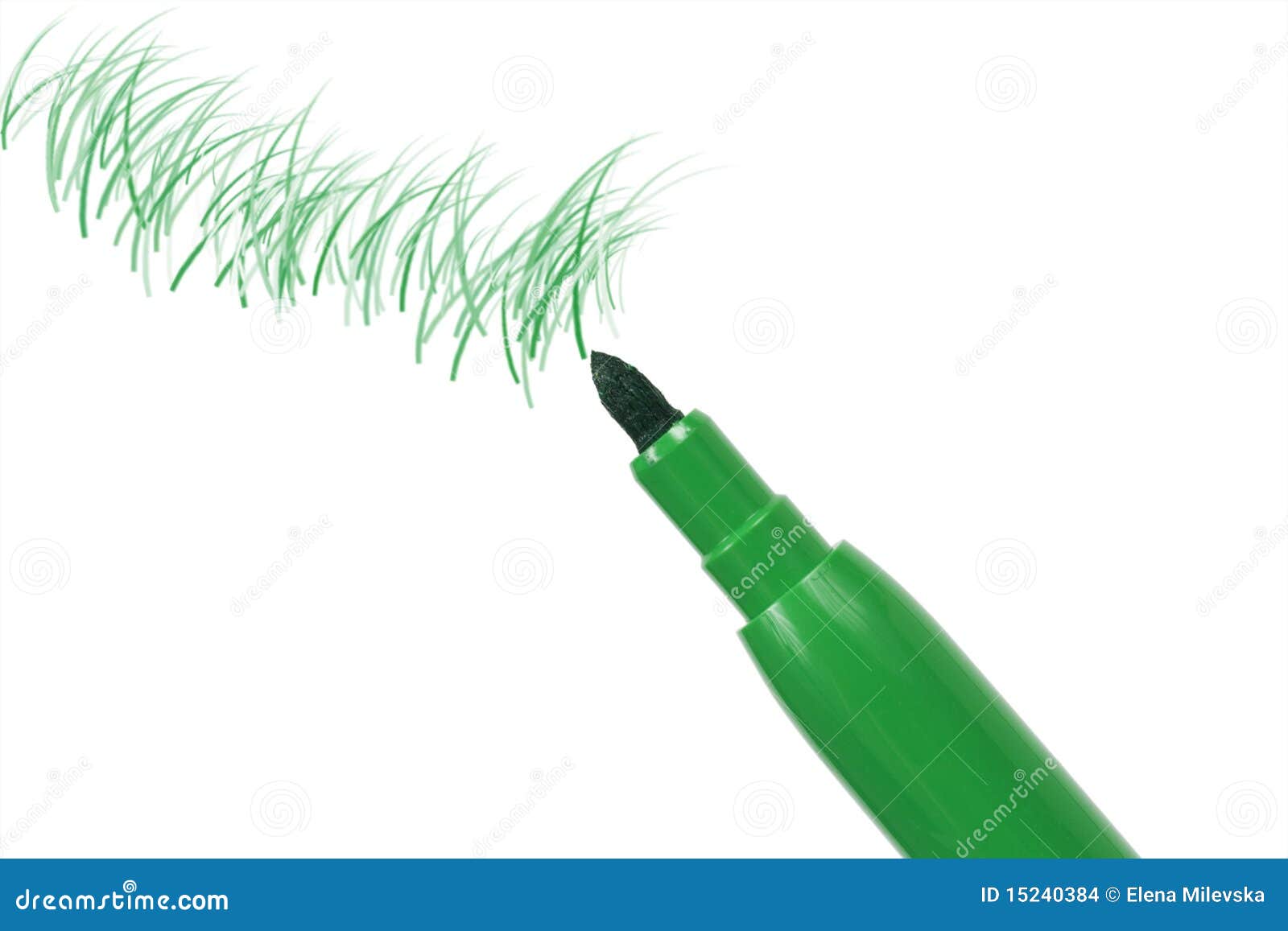 Green marker pen stock photo. Image of business, tool - 15240384