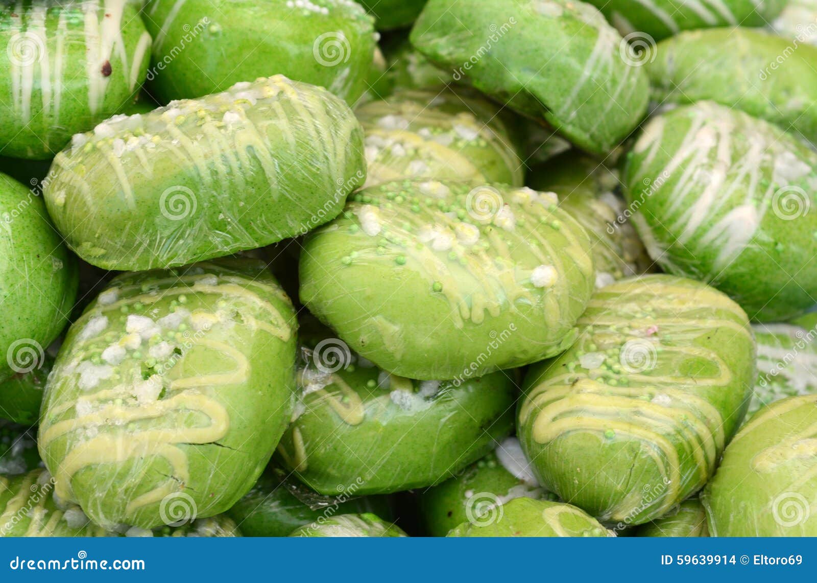 Green marzipan stock photo. Image of candy, chip, sweet - 59639914
