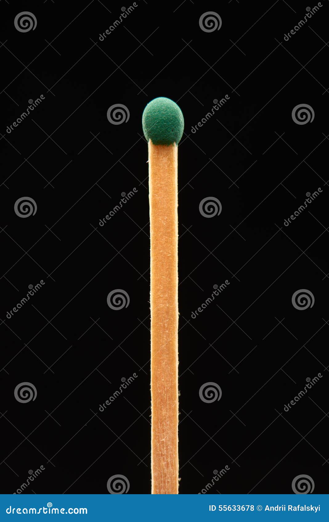 Green Match on Black Background Stock Photo - Image of motivation, easy ...