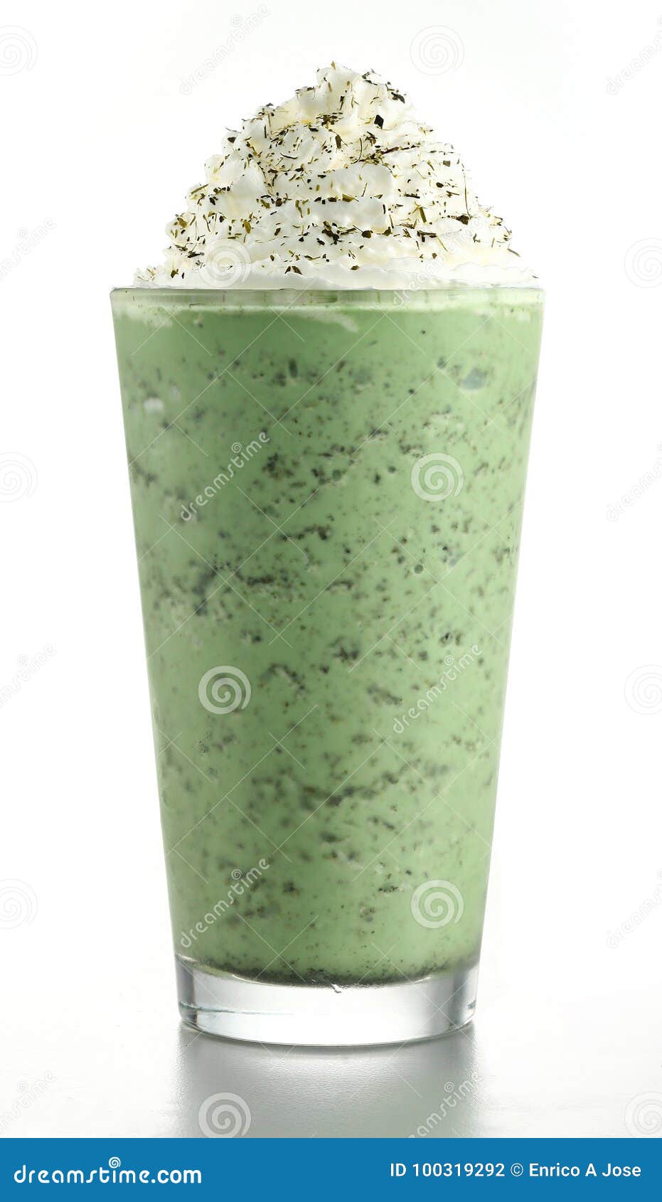 Green matcha milk shake stock photo. Image of milk, matcha - 100319292