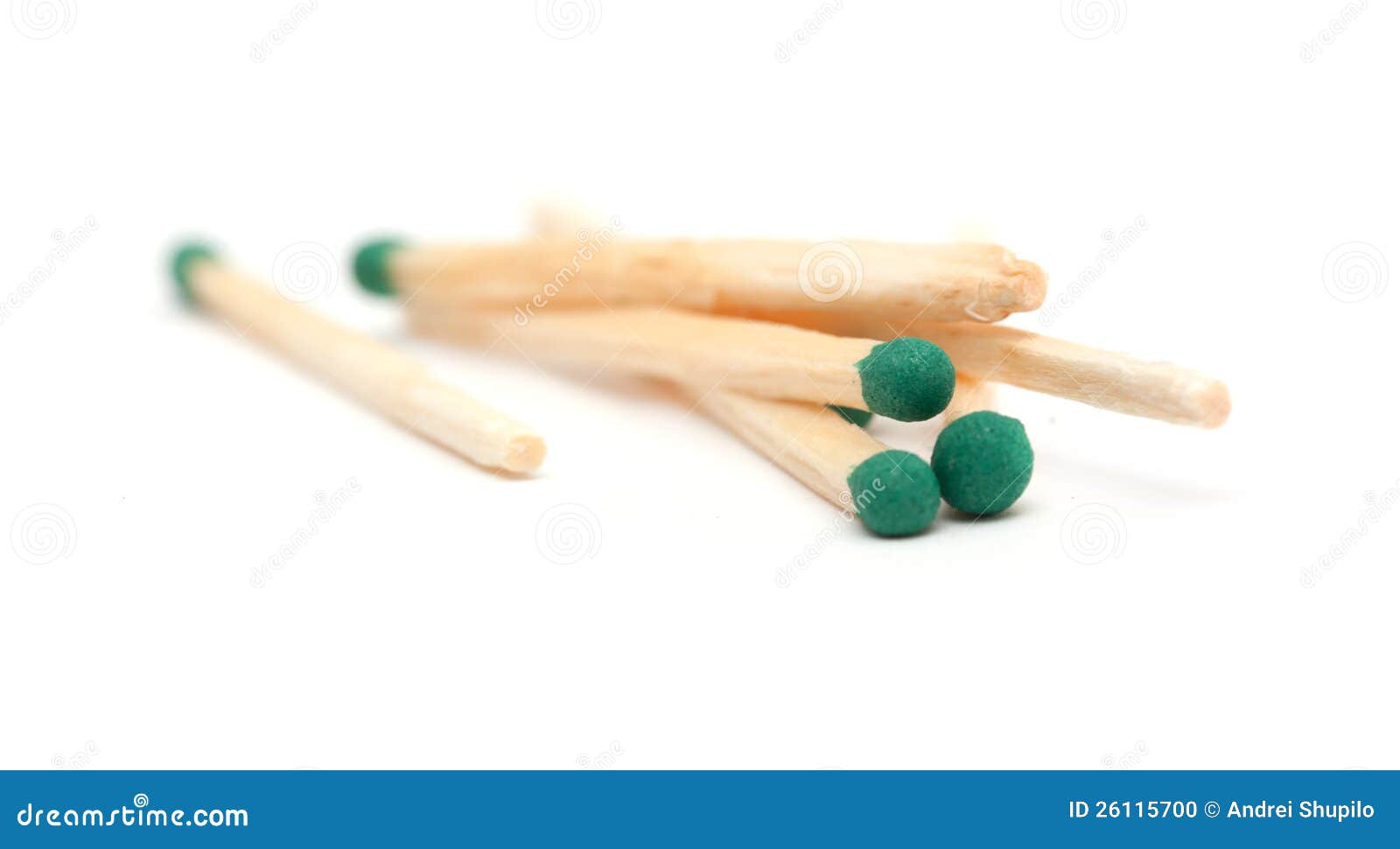 Green matches stock photo. Image of exploding, studio - 26115700