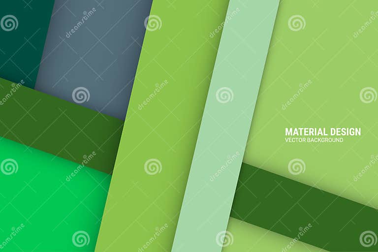 Green Material Design Background Stock Vector - Illustration of paper ...