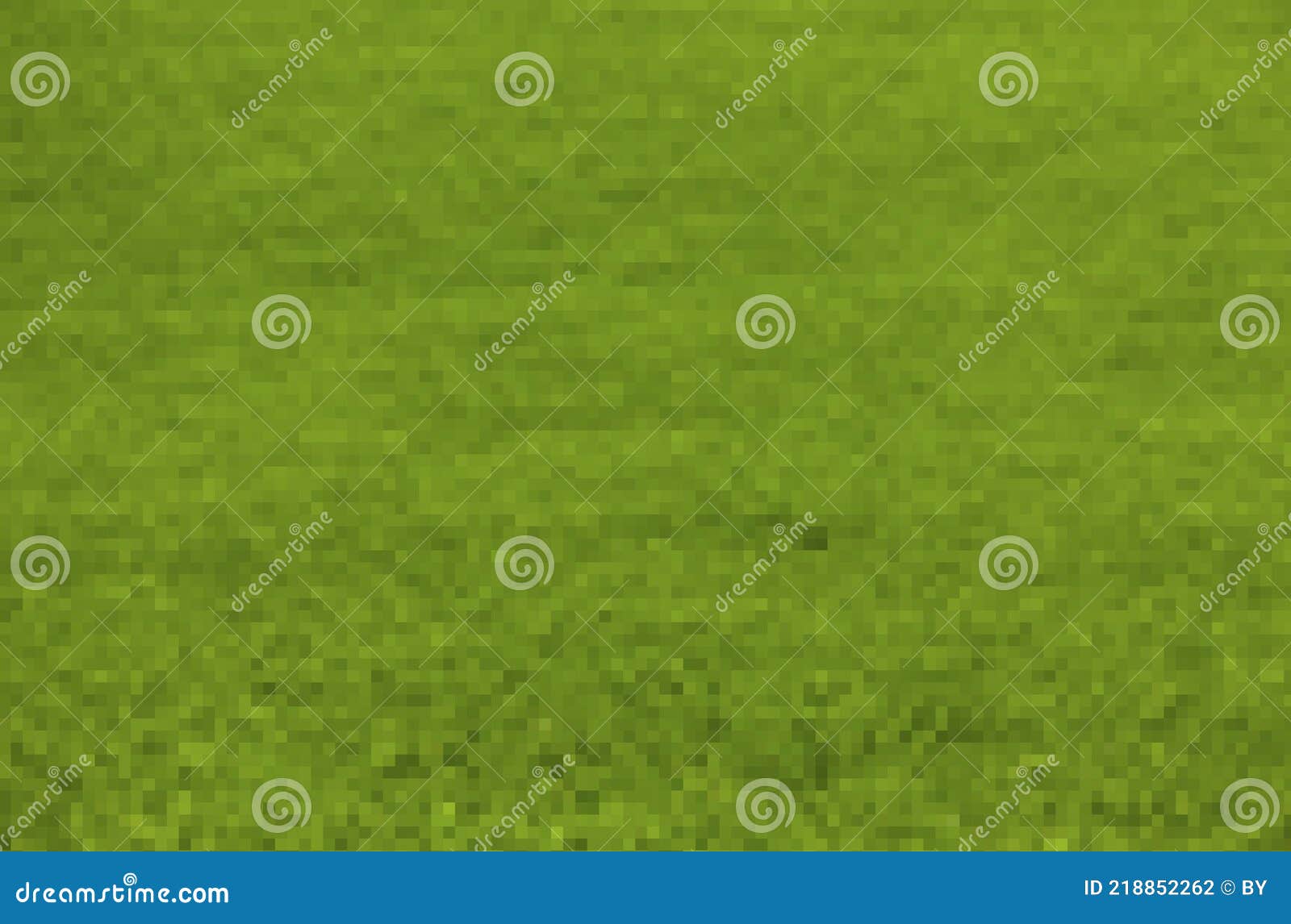 Meadow in pixel-art stock illustration. Illustration of points - 218852262