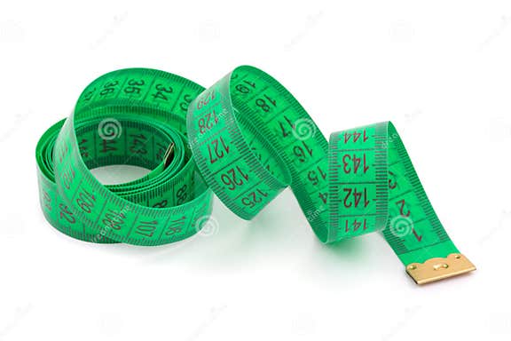 Green measuring tape stock photo. Image of metal, measuring - 6197064