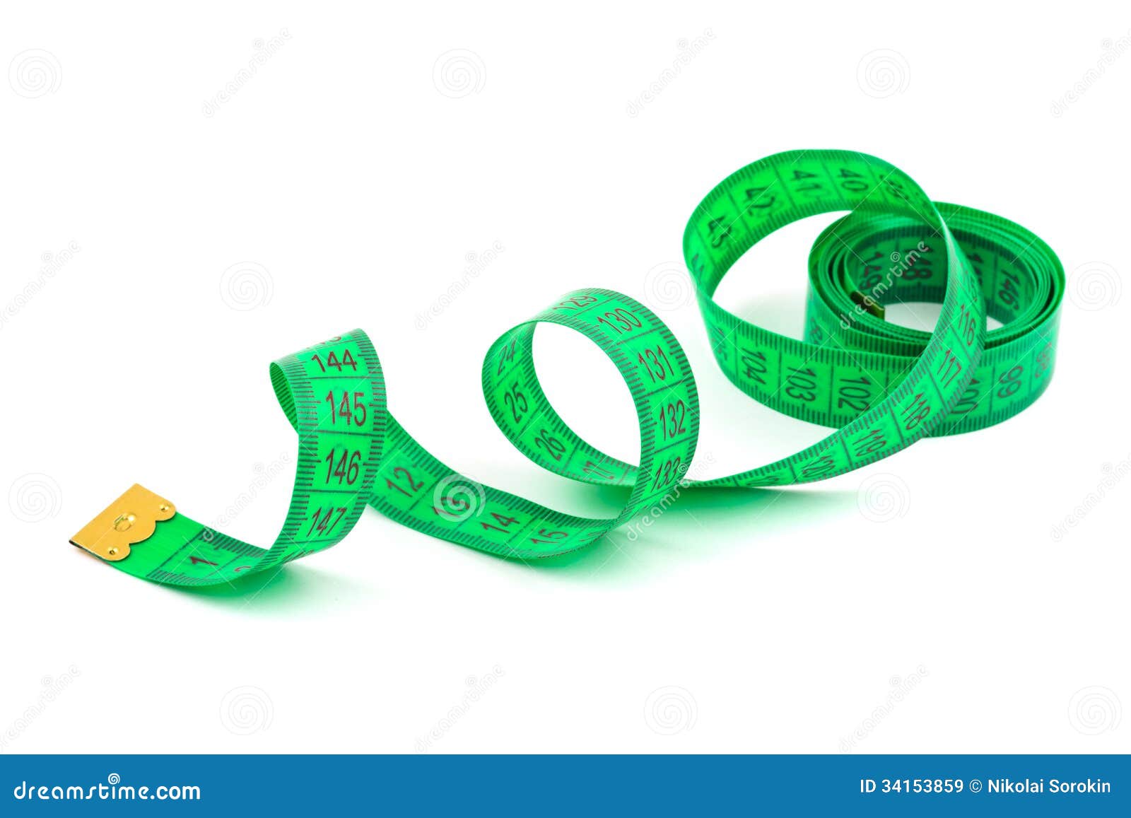 Green measuring tape stock image. Image of line, instrument - 34153859