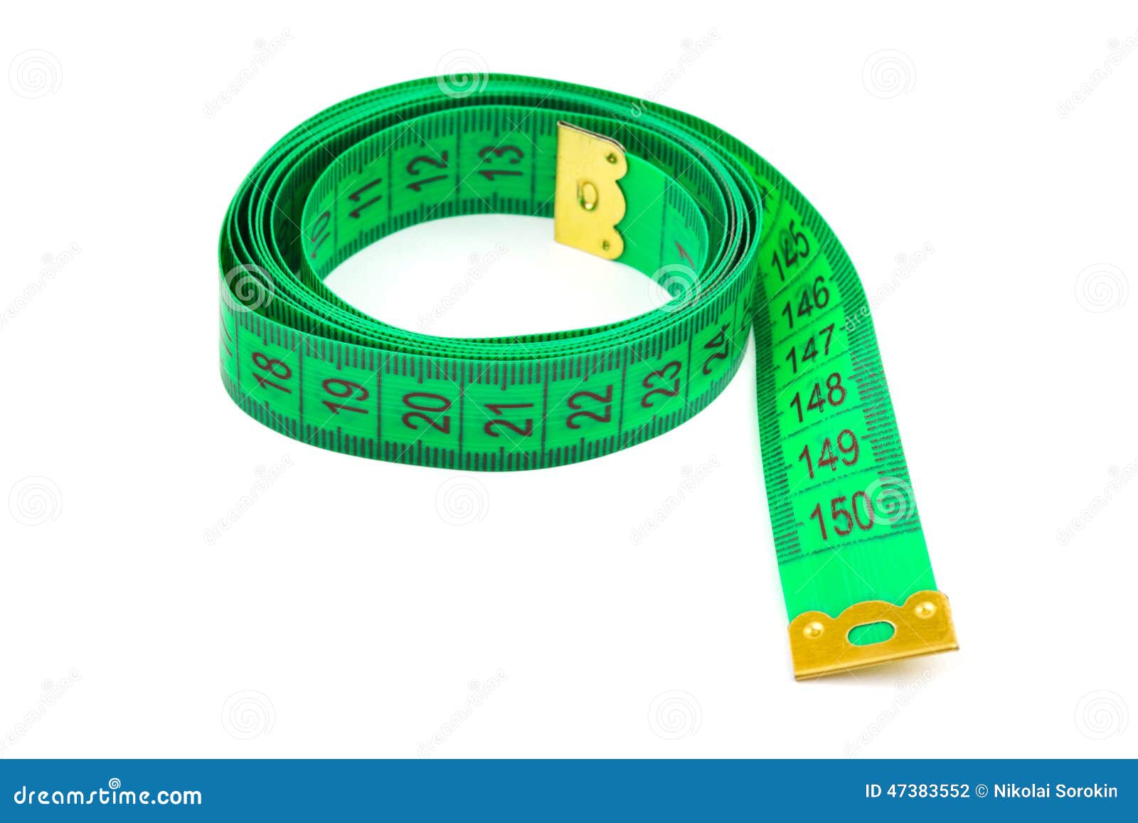Green measuring tape stock photo. Image of healthy, line - 47383552