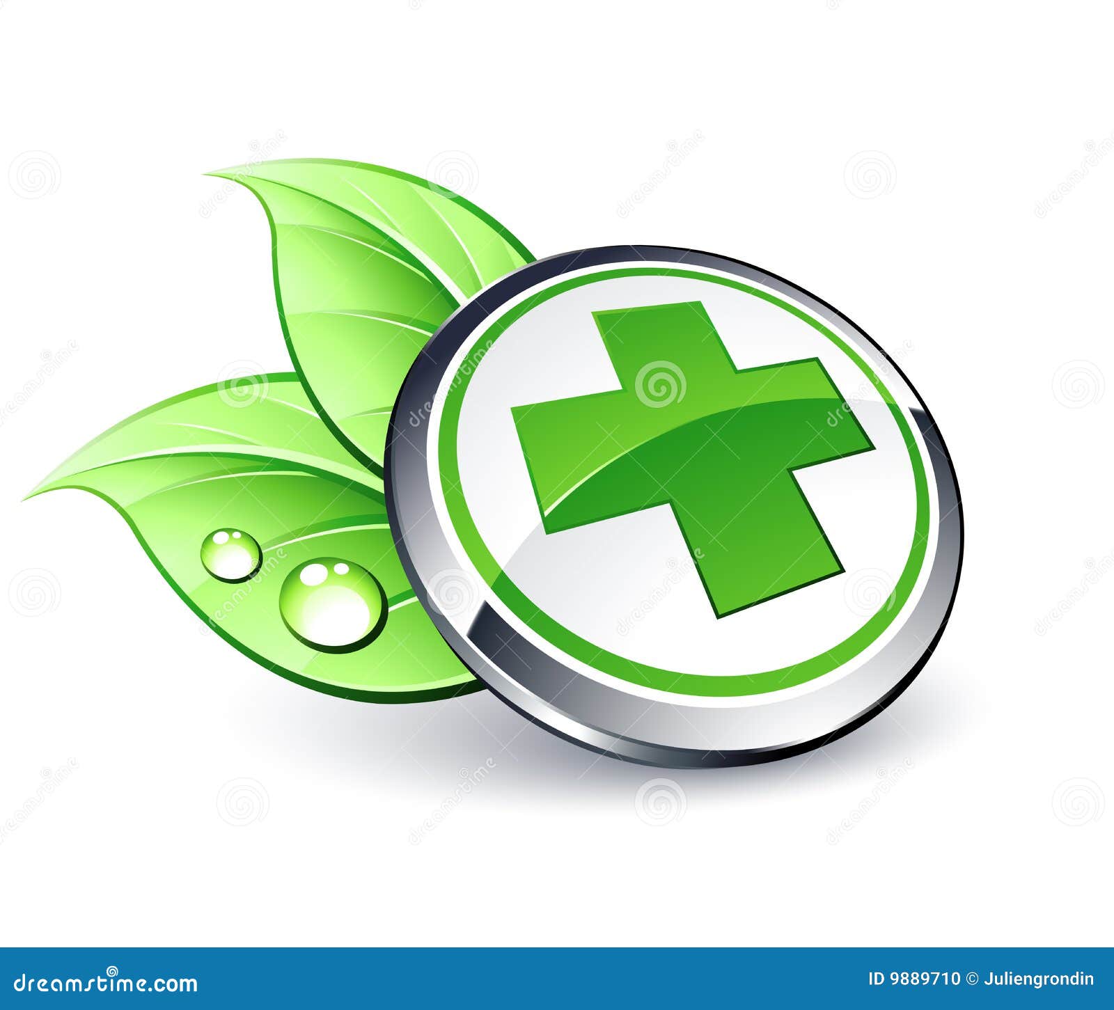 Green medicine stock vector. Illustration of care, alternative - 9889710