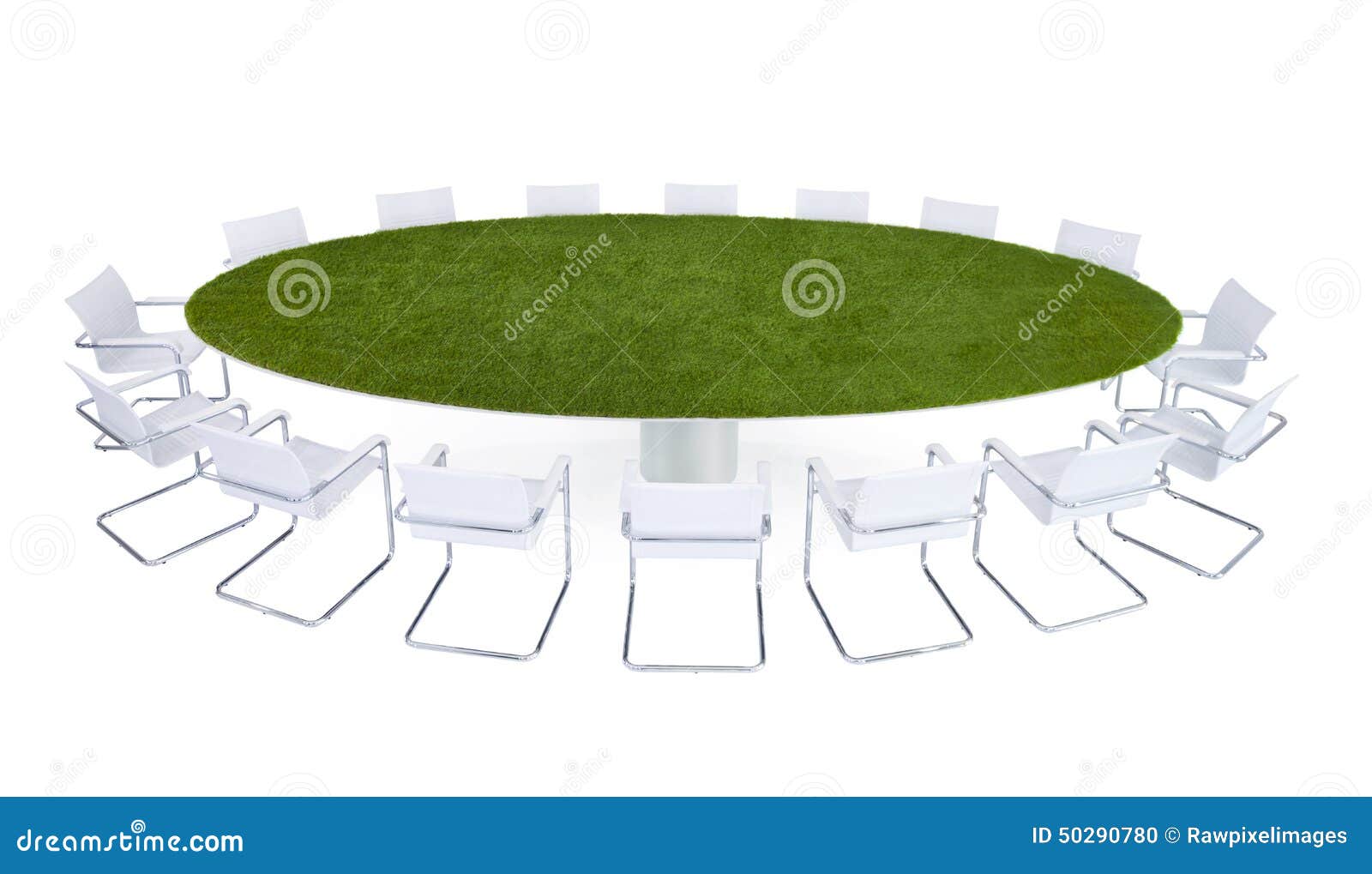 Green Meeting Table Conference Room Stock Photo - Image of discussion ...