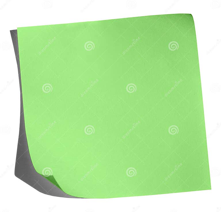 Green Memo stock photo. Image of green, inspiration, education - 3070924