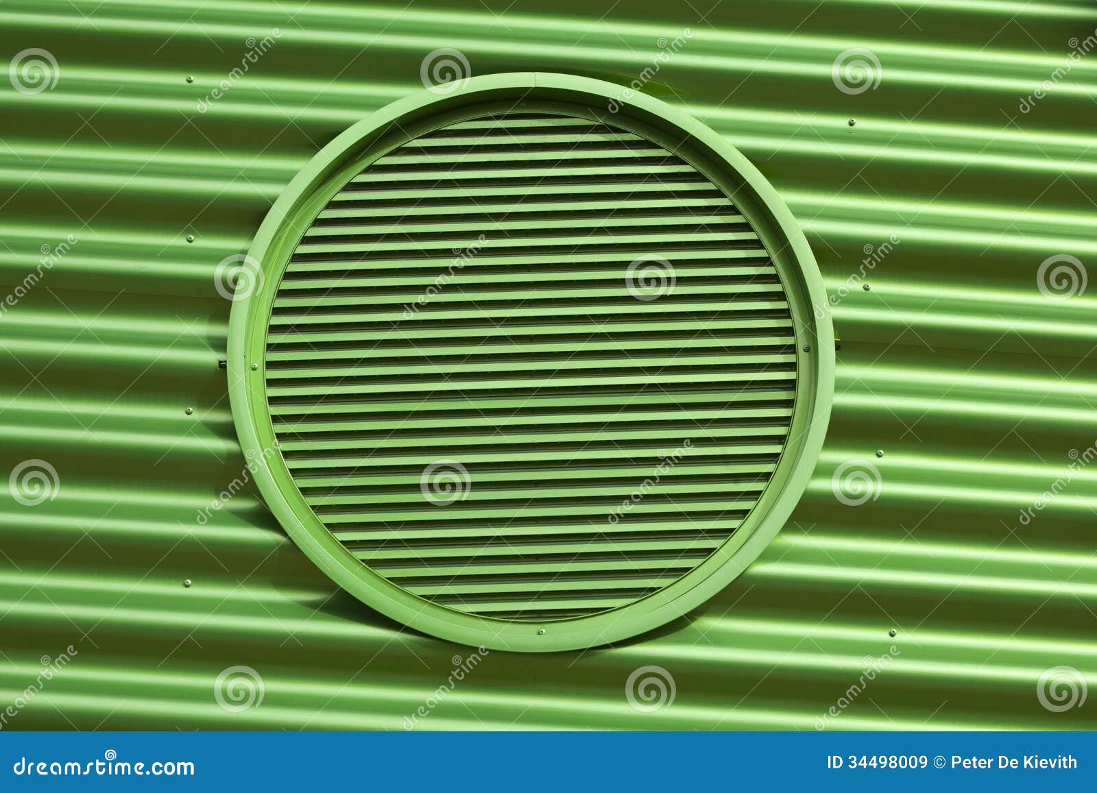 Green metal air vent stock image. Image of pattern, facade - 34498009