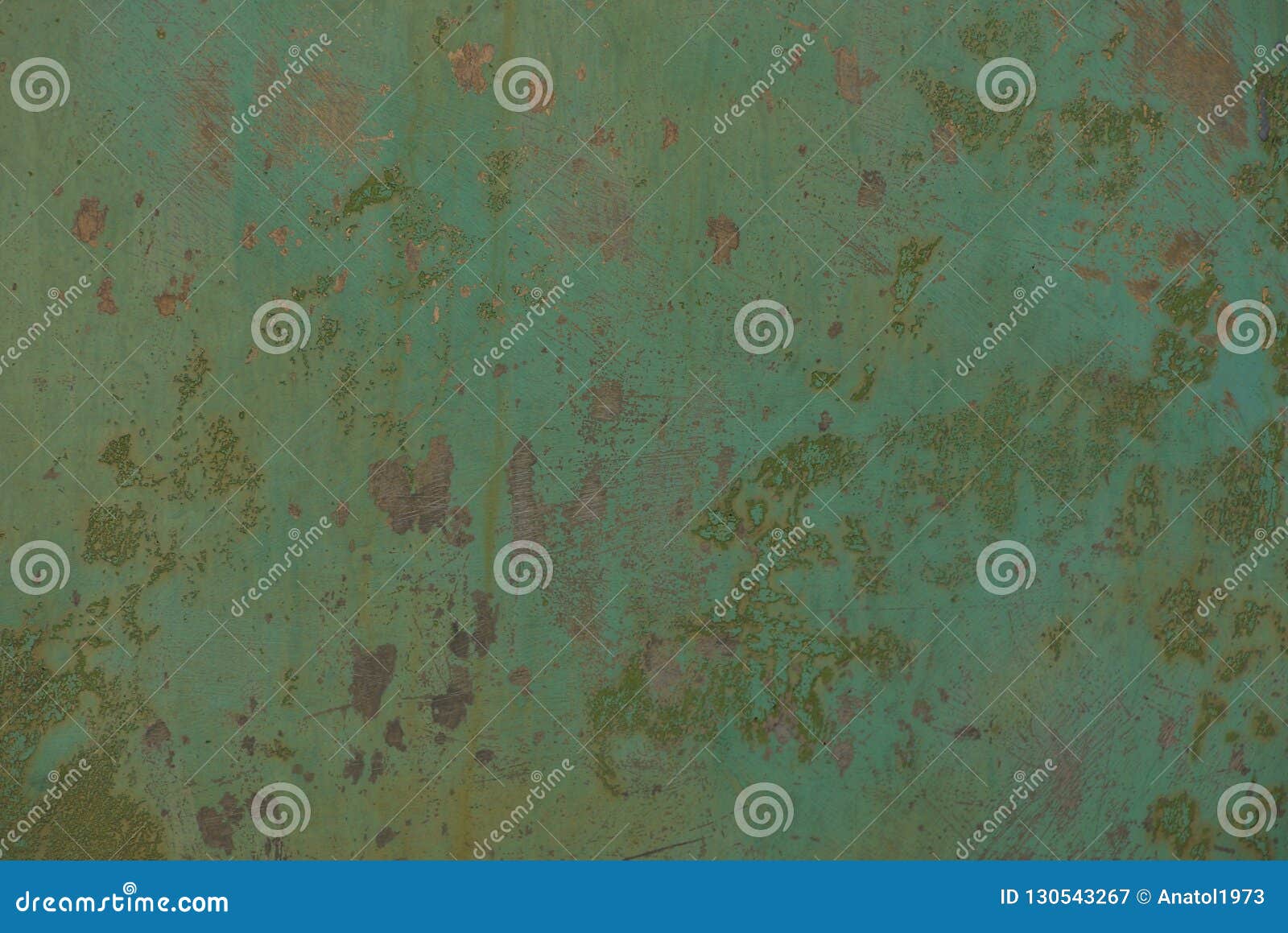 Green Metal Texture of Dirty Iron Wall Stock Image - Image of ...