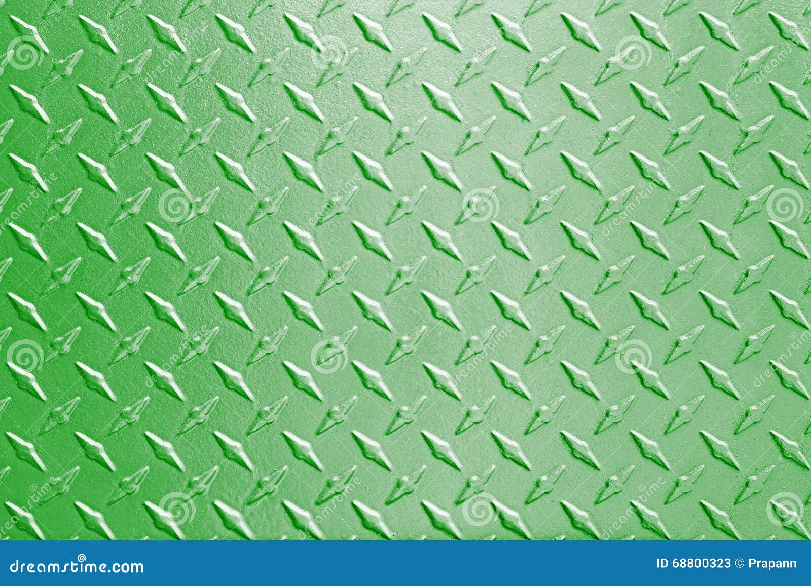 Green Metal Diamond Plate Pattern Background. Stock Image - Image of ...