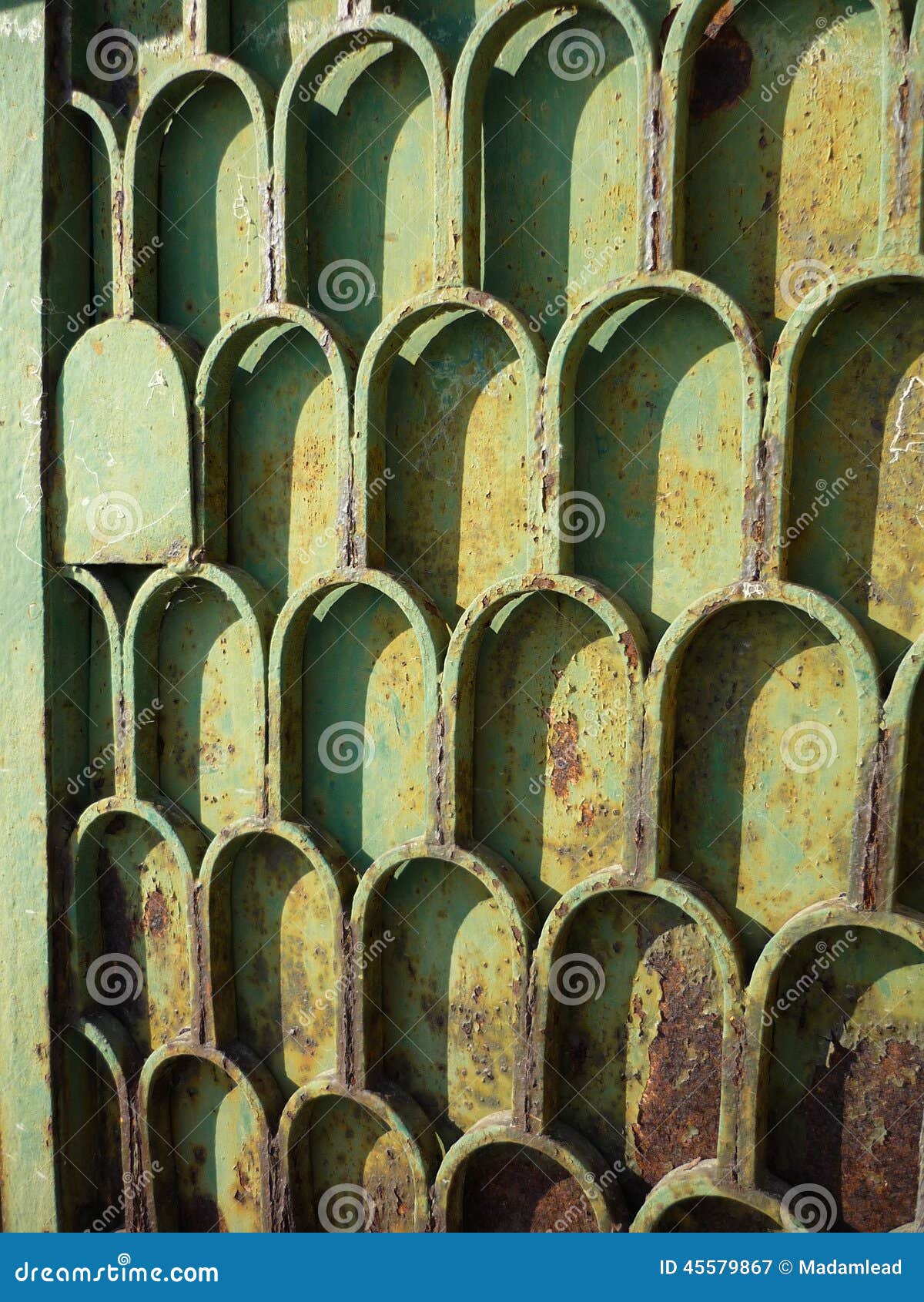 Green Metal Door Texture Pattern Stock Image - Image of door, pattern ...