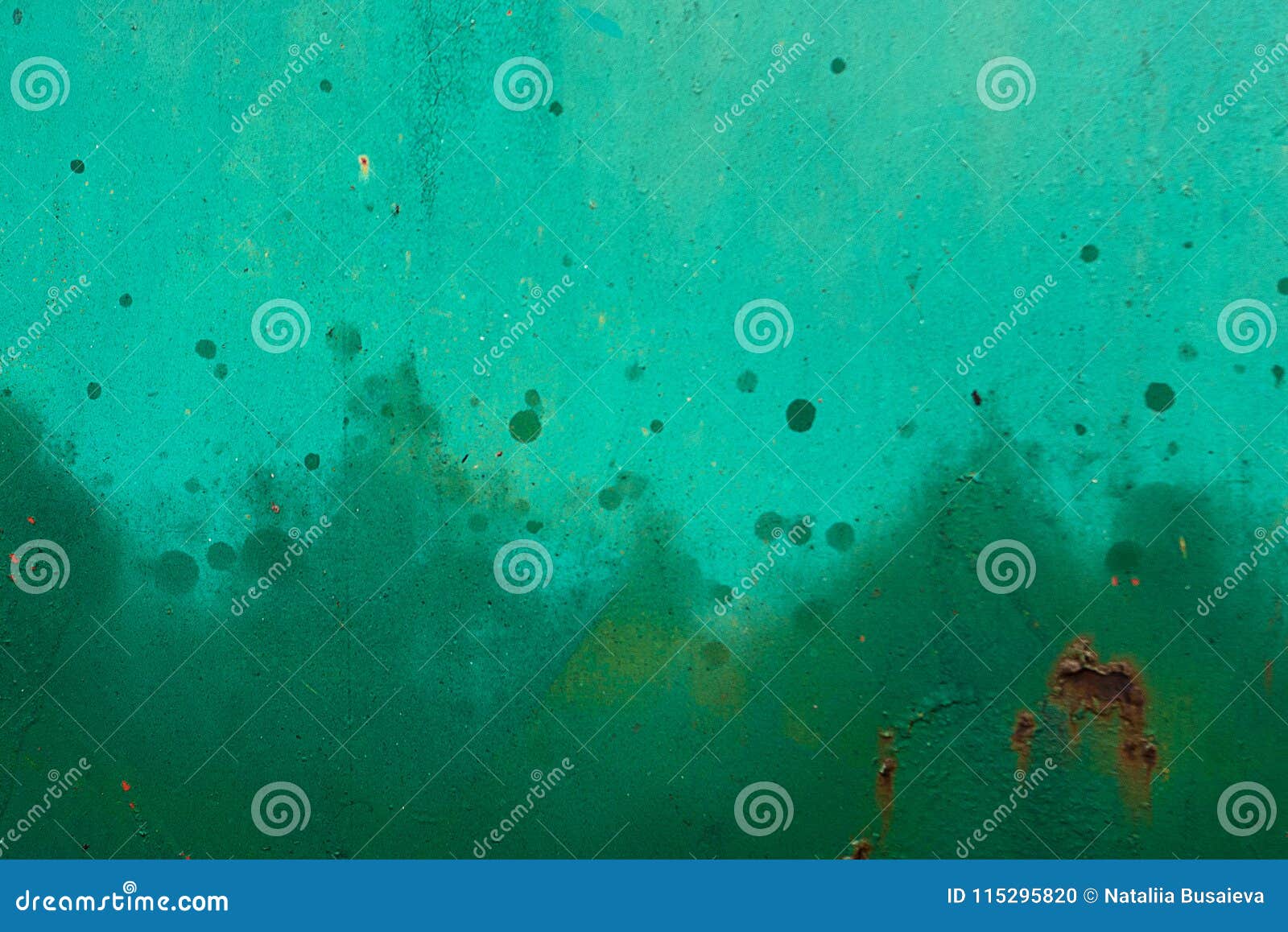 Green Metal Painted Surface with Spray Paint .Texture or Abstract ...