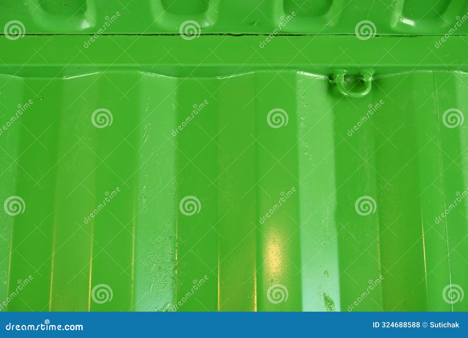 Green Metal Texture Background for Interior Design Stock Photo - Image ...