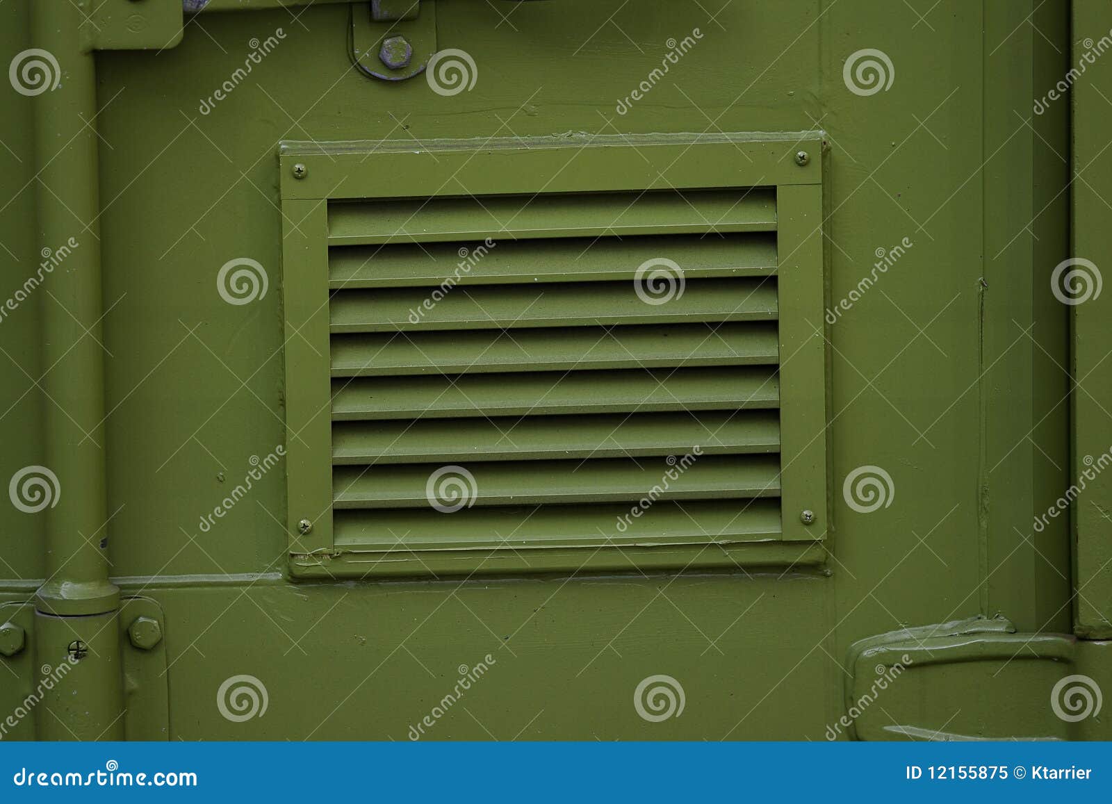Green metal vent stock image. Image of wallpaper, textured - 12155875