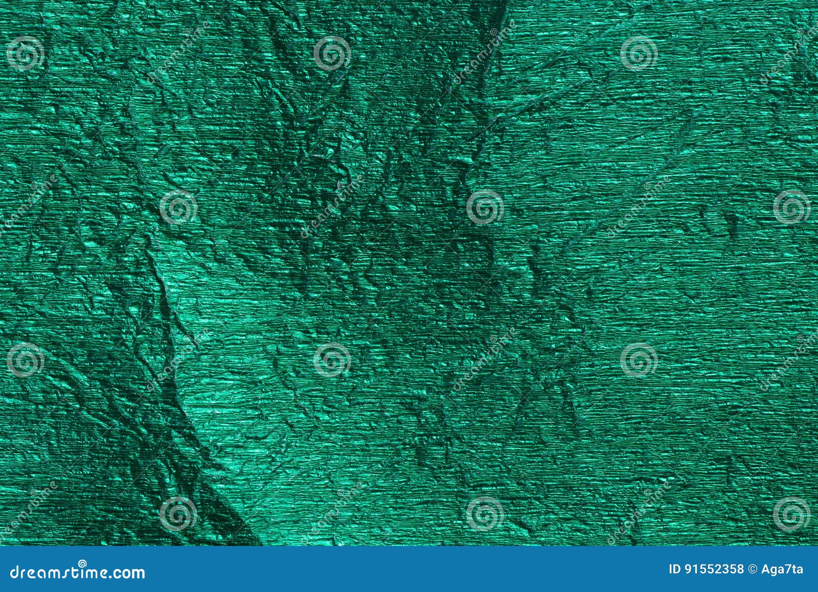 Green Metallic Foil Background Texture Stock Photo - Image of bright ...