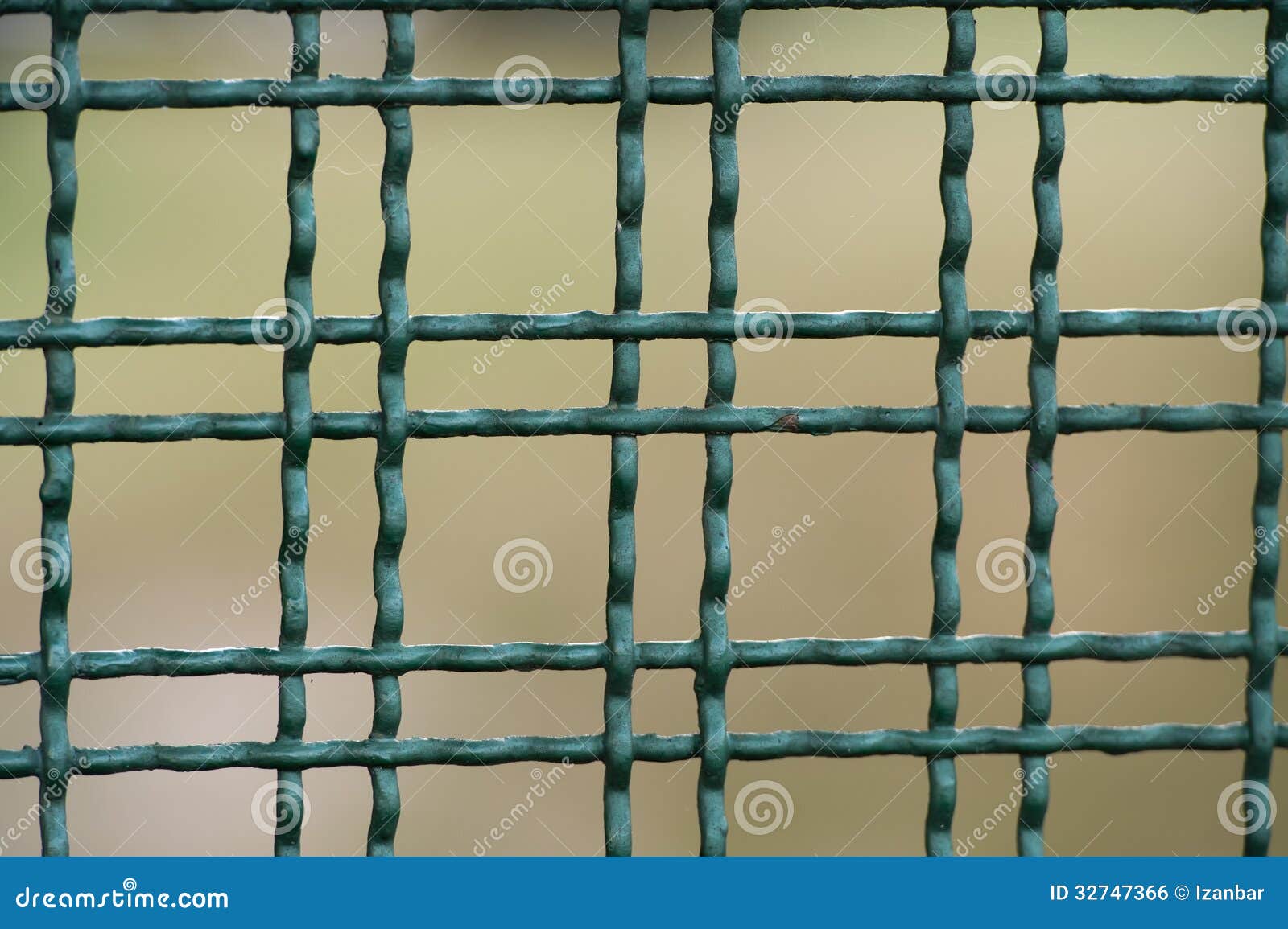 Green metallic grill stock photo. Image of prison, fench - 32747366