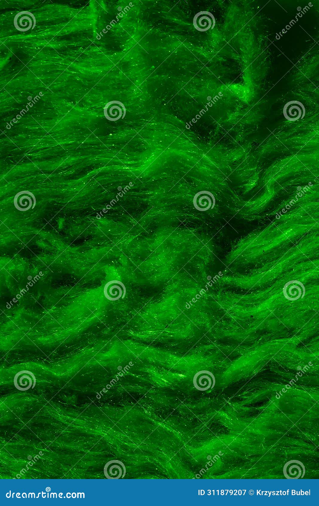 Green Mineral Wool with a Visible Texture Stock Image - Image of ...
